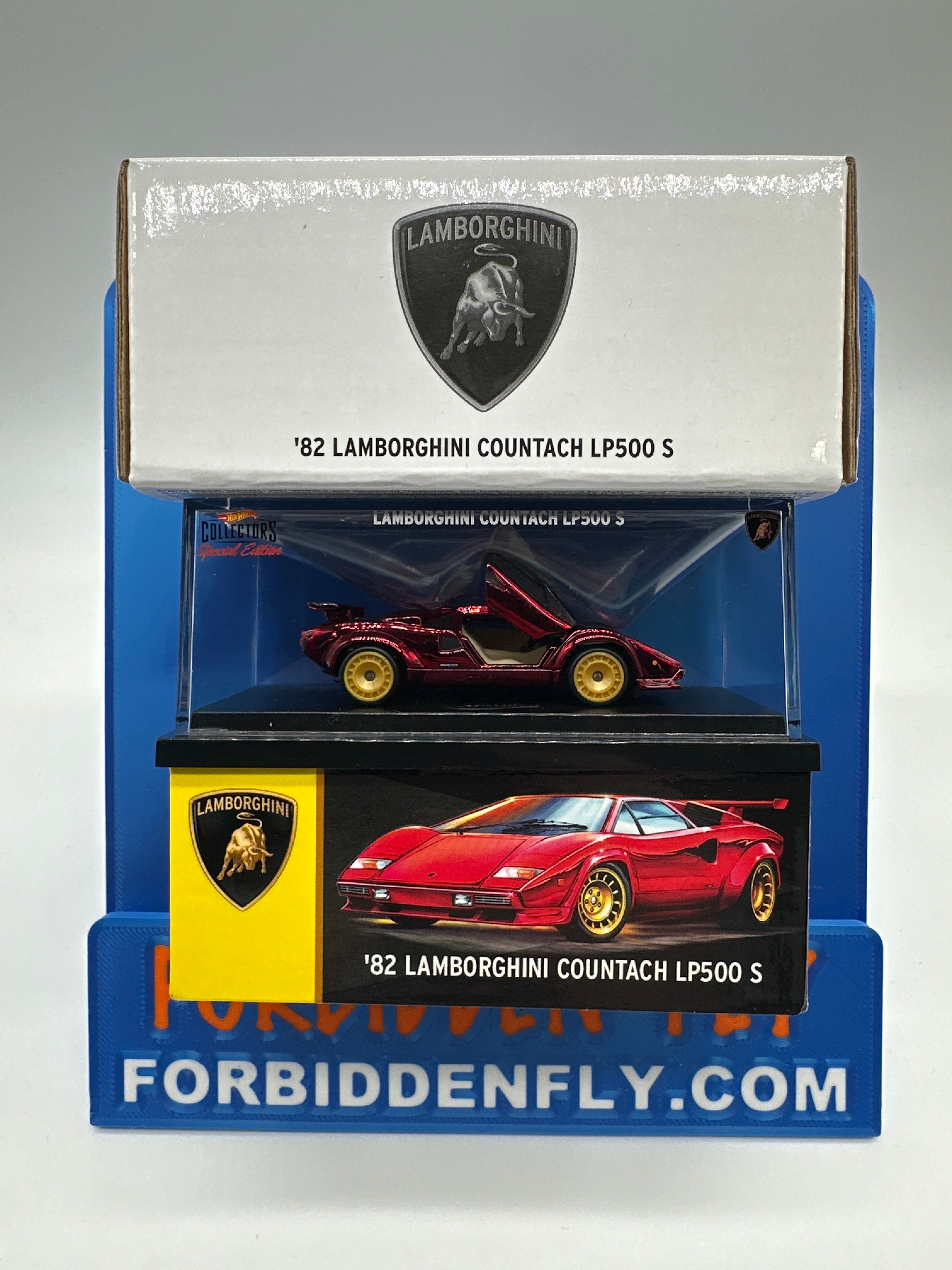 Hot Wheels RLC Red Line Club - ‘82 Lamborghini Countach LP 500 S - Red ...