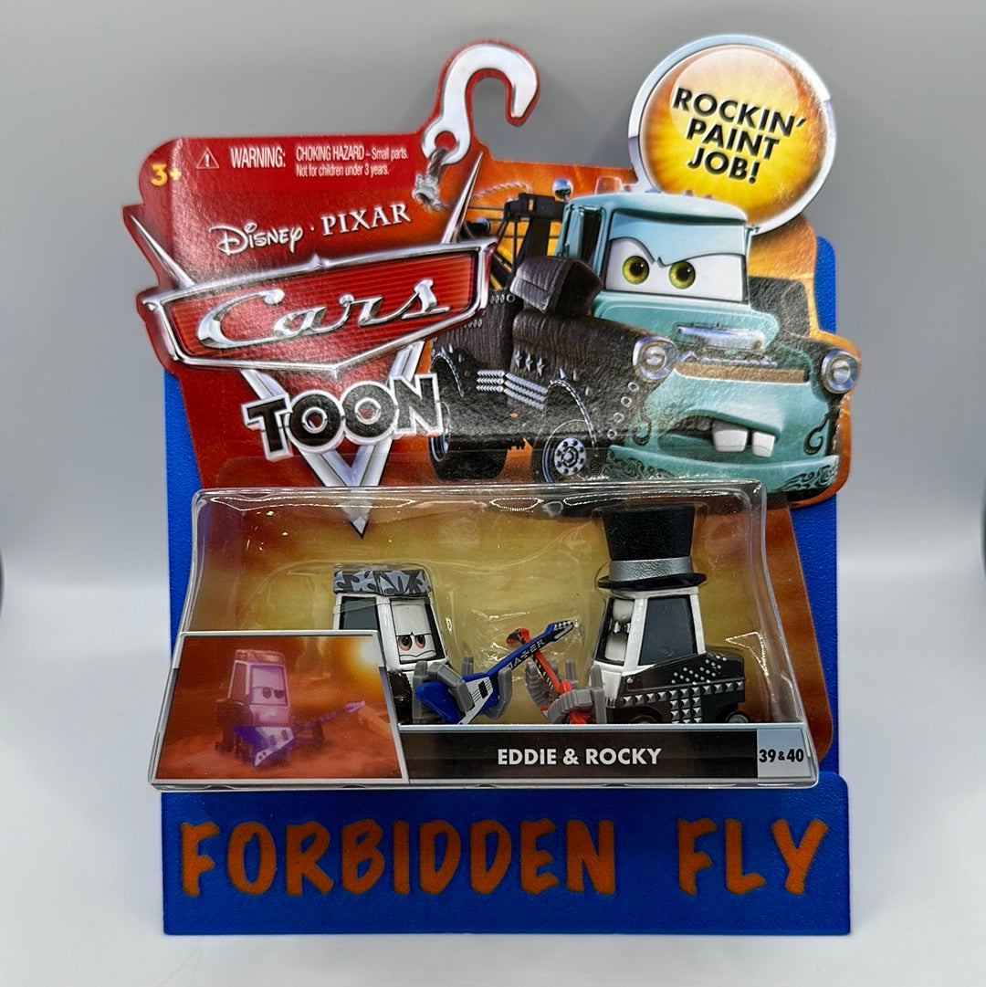 Disney Pixar Cars Movie - Heavy Metal Mater Toon Series - Rocky & Eddi ...