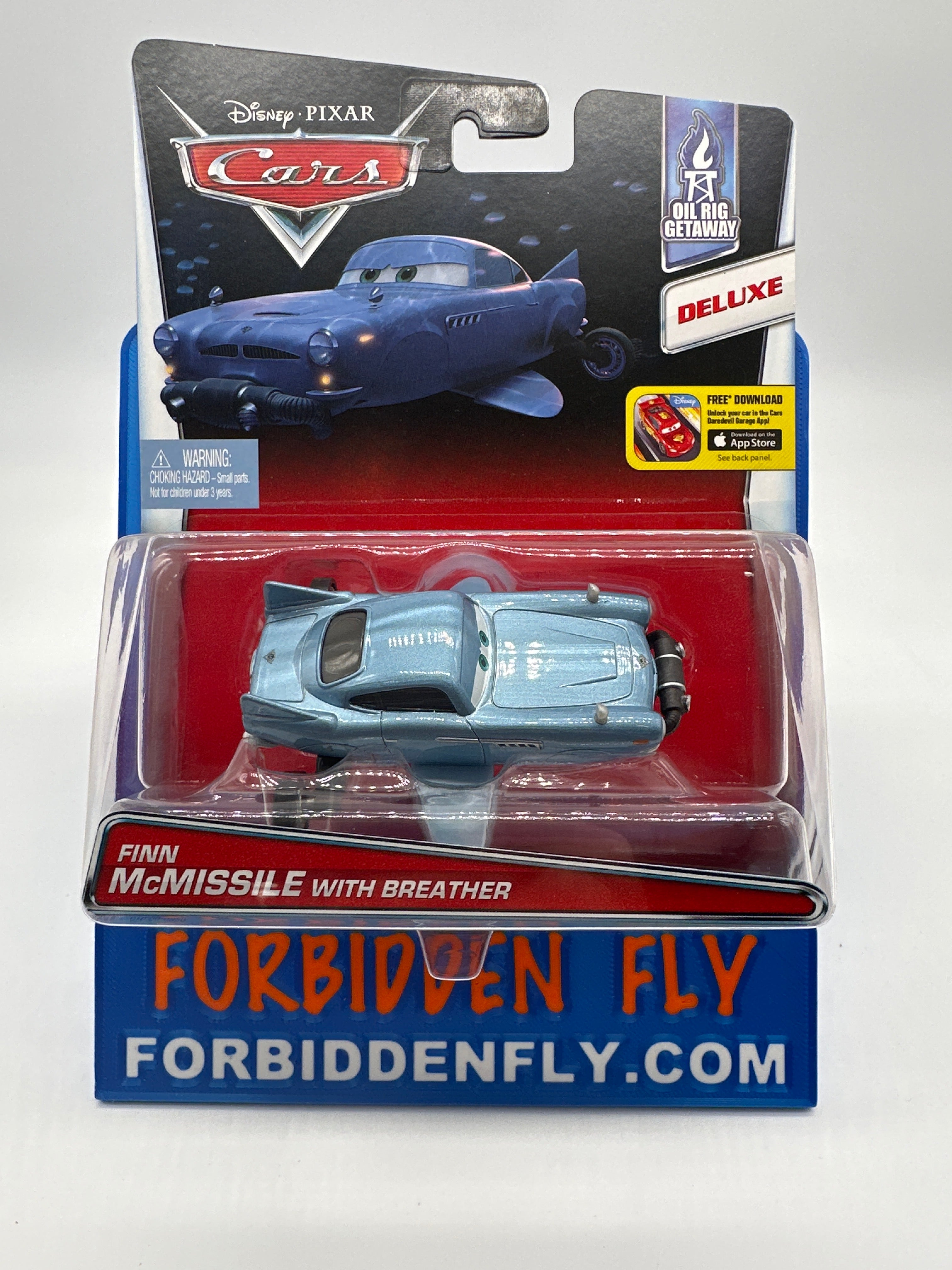 Disney Pixar Cars Movie - Oil Rig Getaway Series - Deluxe Finn McMissi ...