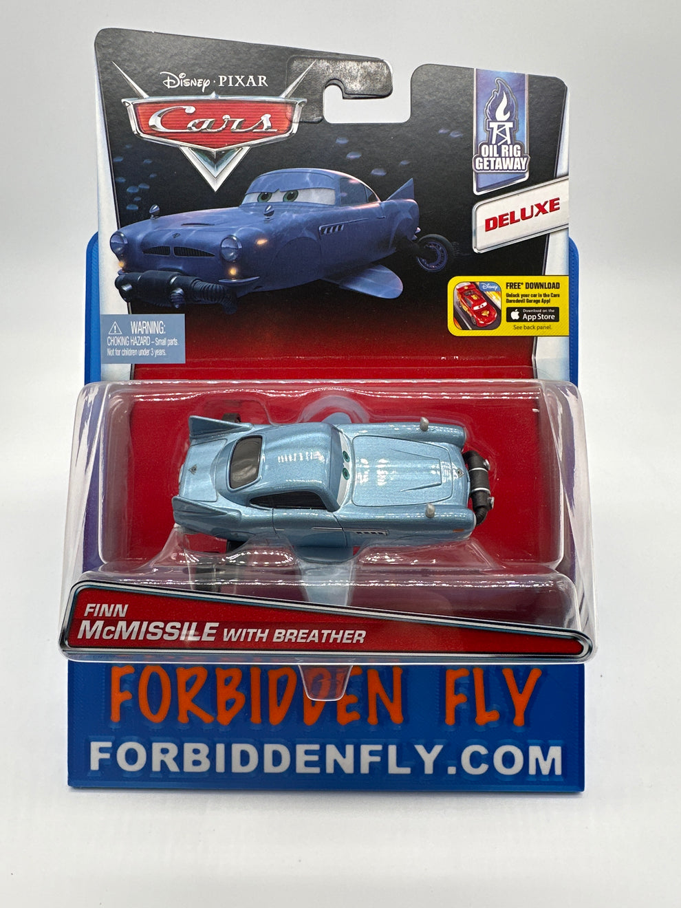 Disney Pixar Cars Movie - Oil Rig Getaway Series - Deluxe Finn McMissi ...