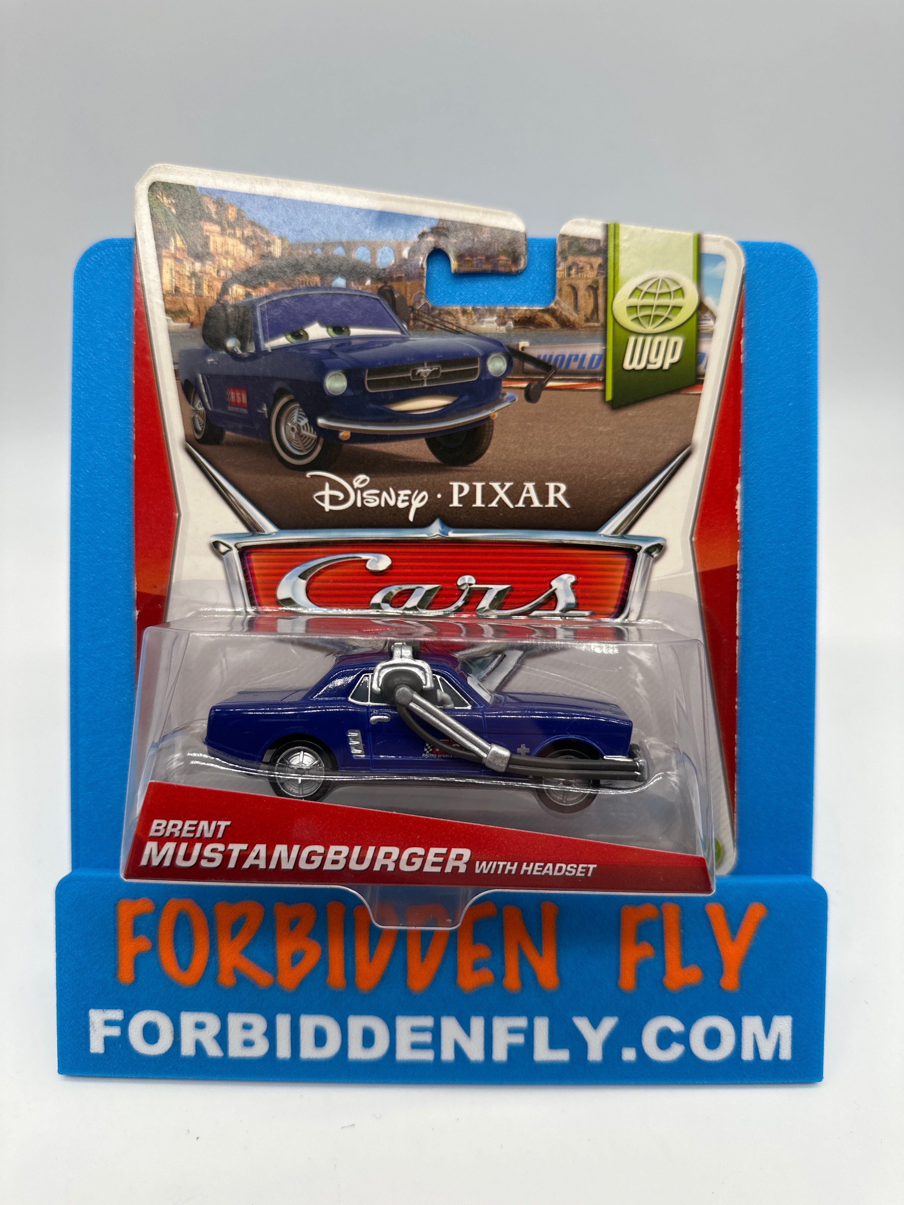 Disney Pixar Cars Movie - WGP Series - Brent Mustangburger with Headse ...