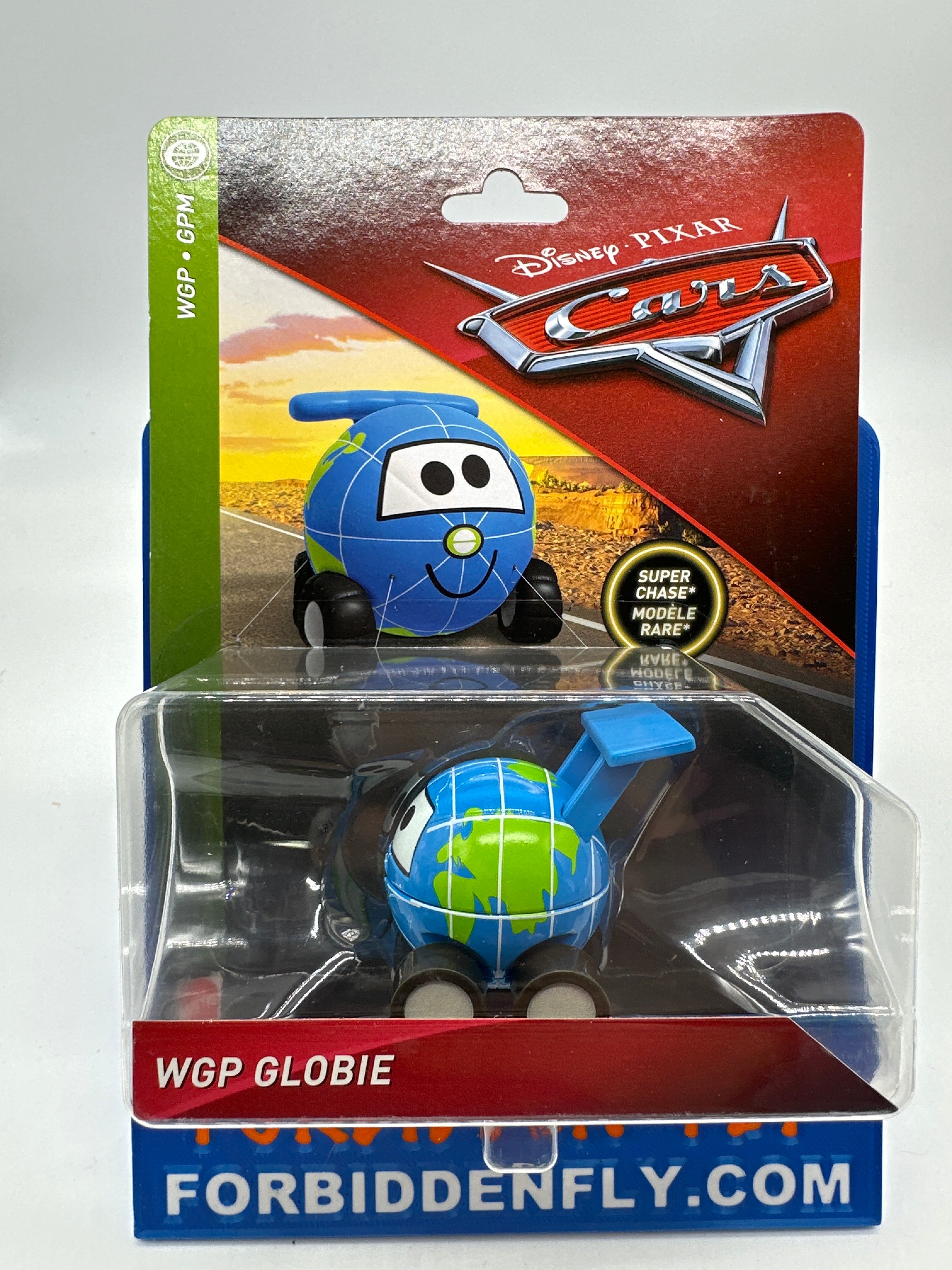 Disney Pixar Cars Movie - WGP Series - Deluxe Super Chase WGP Globie ...