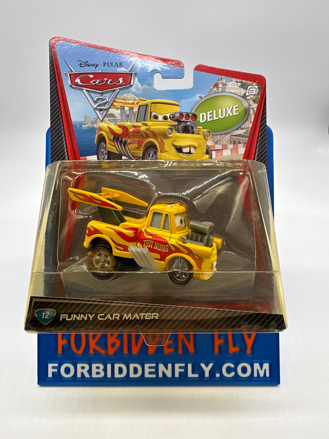 Disney Pixar Cars Movie - Cars 2 Card Series - Deluxe Funny Car Mater ...