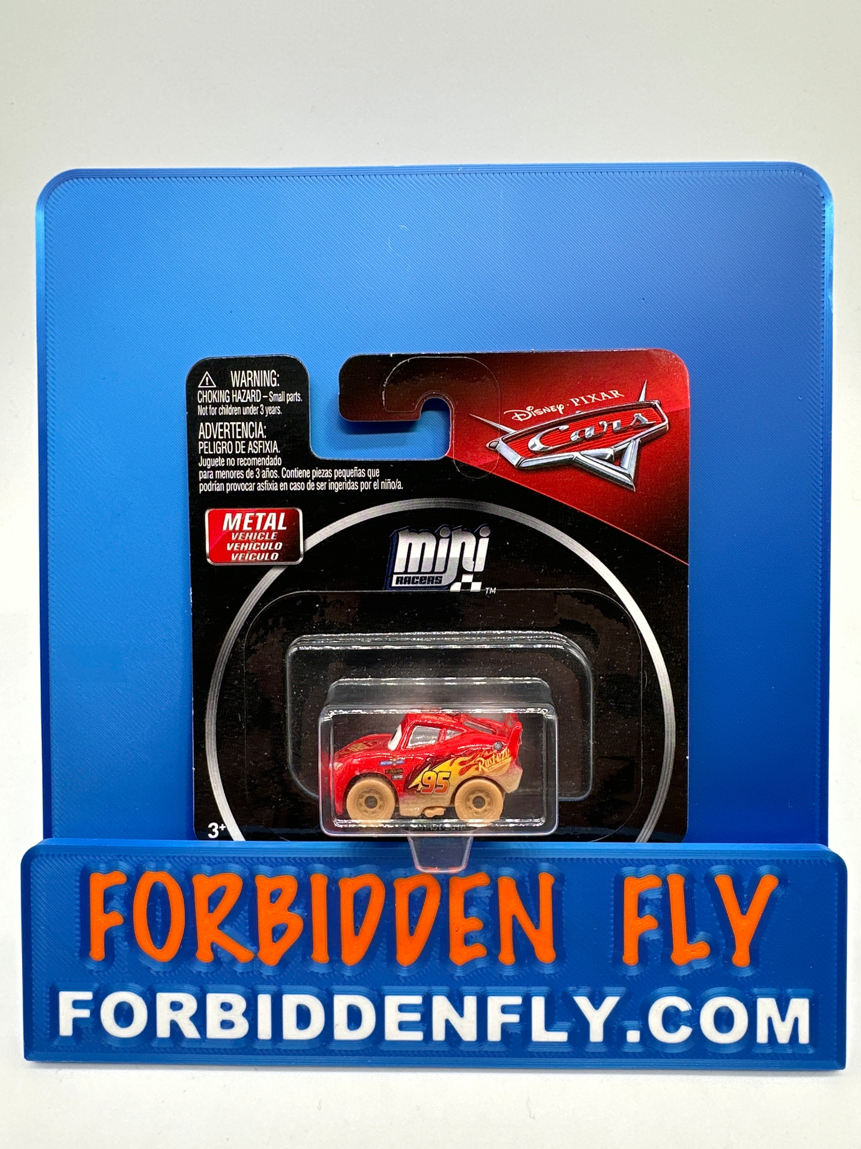 Disney Pixar Cars Movie Metal Mini Racers - Muddy Lightning McQueen ...
