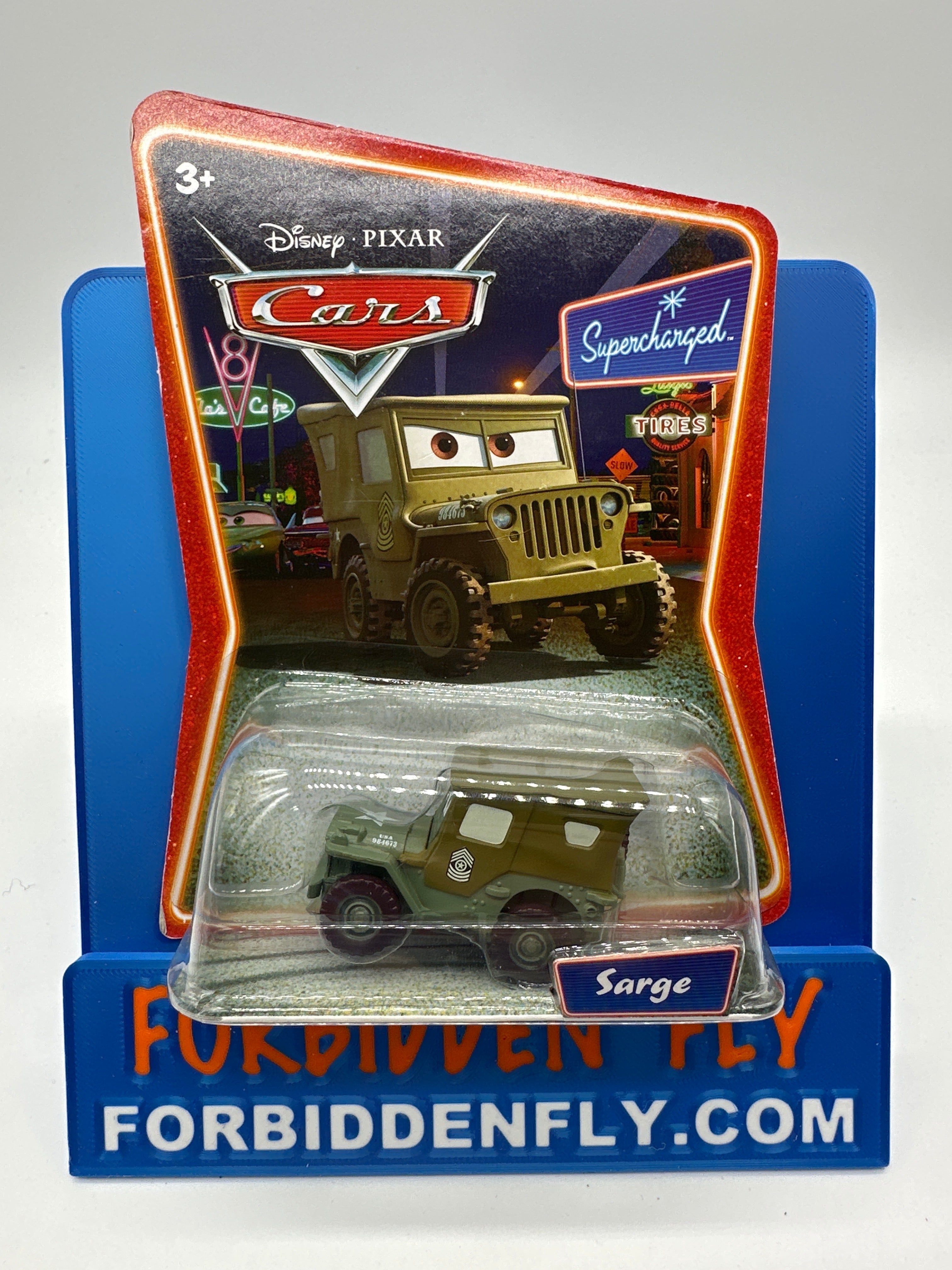 Disney Pixar Cars Movie - Supercharged - Sarge – Forbidden Fly
