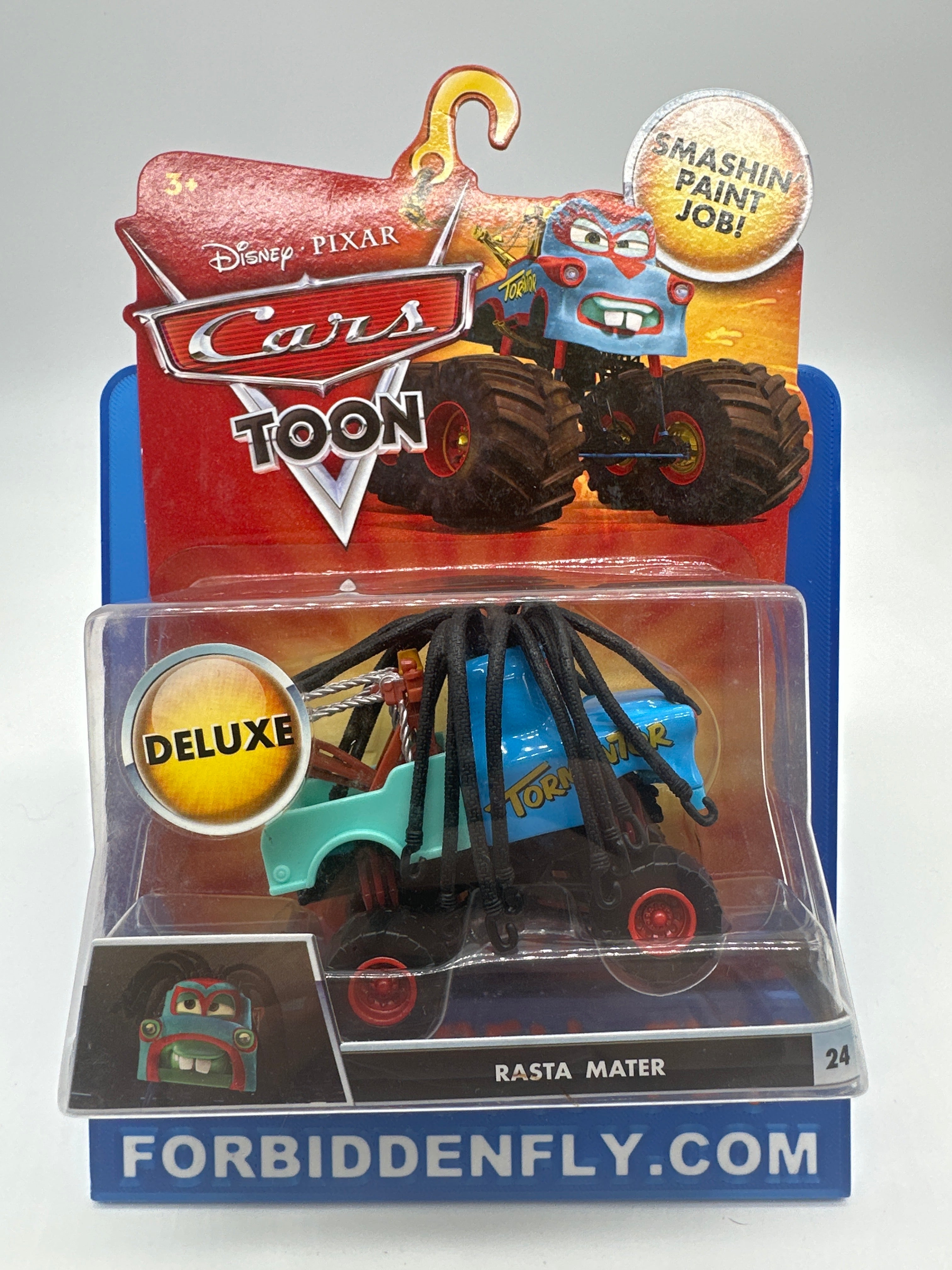 Disney Pixar Cars Movie - Toon Series - Deluxe Size Rasta Mater ...
