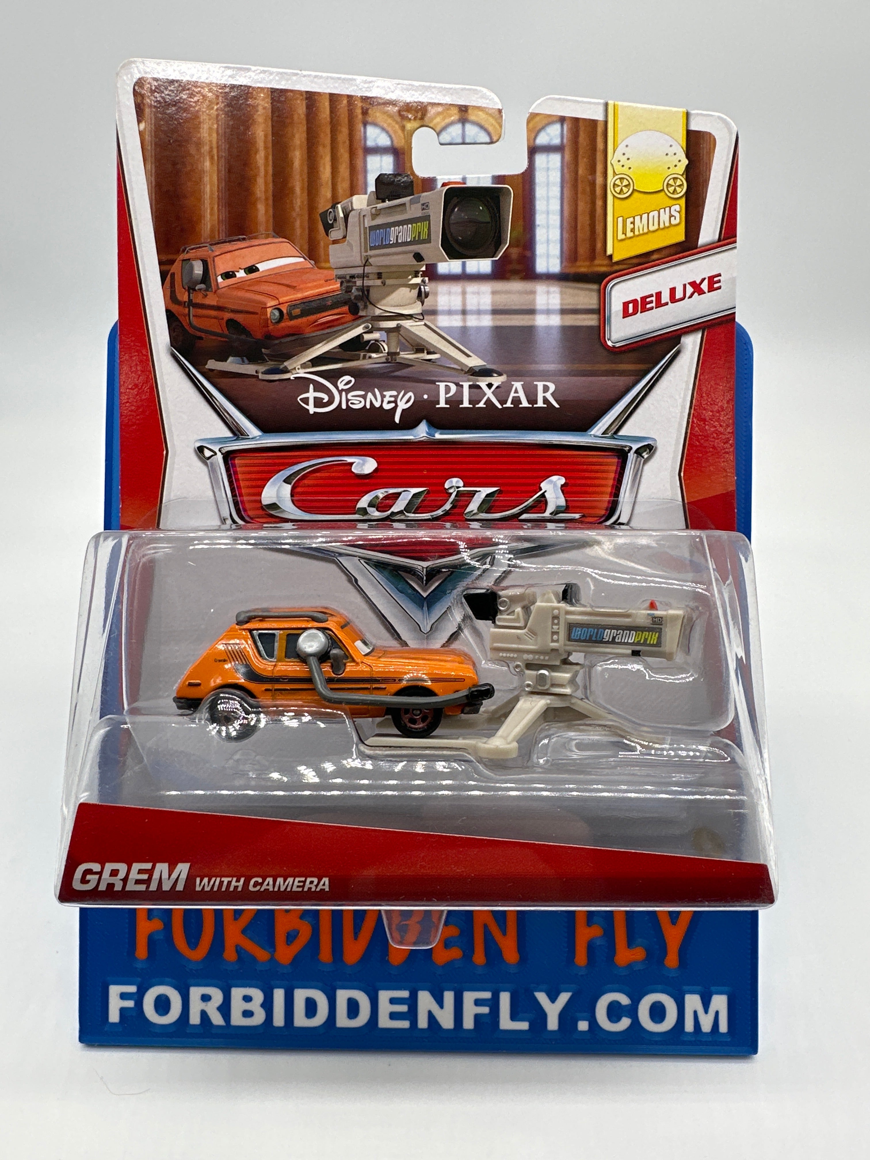Disney Pixar Cars Movie - Lemons Series Deluxe Size - Grem With Camera ...