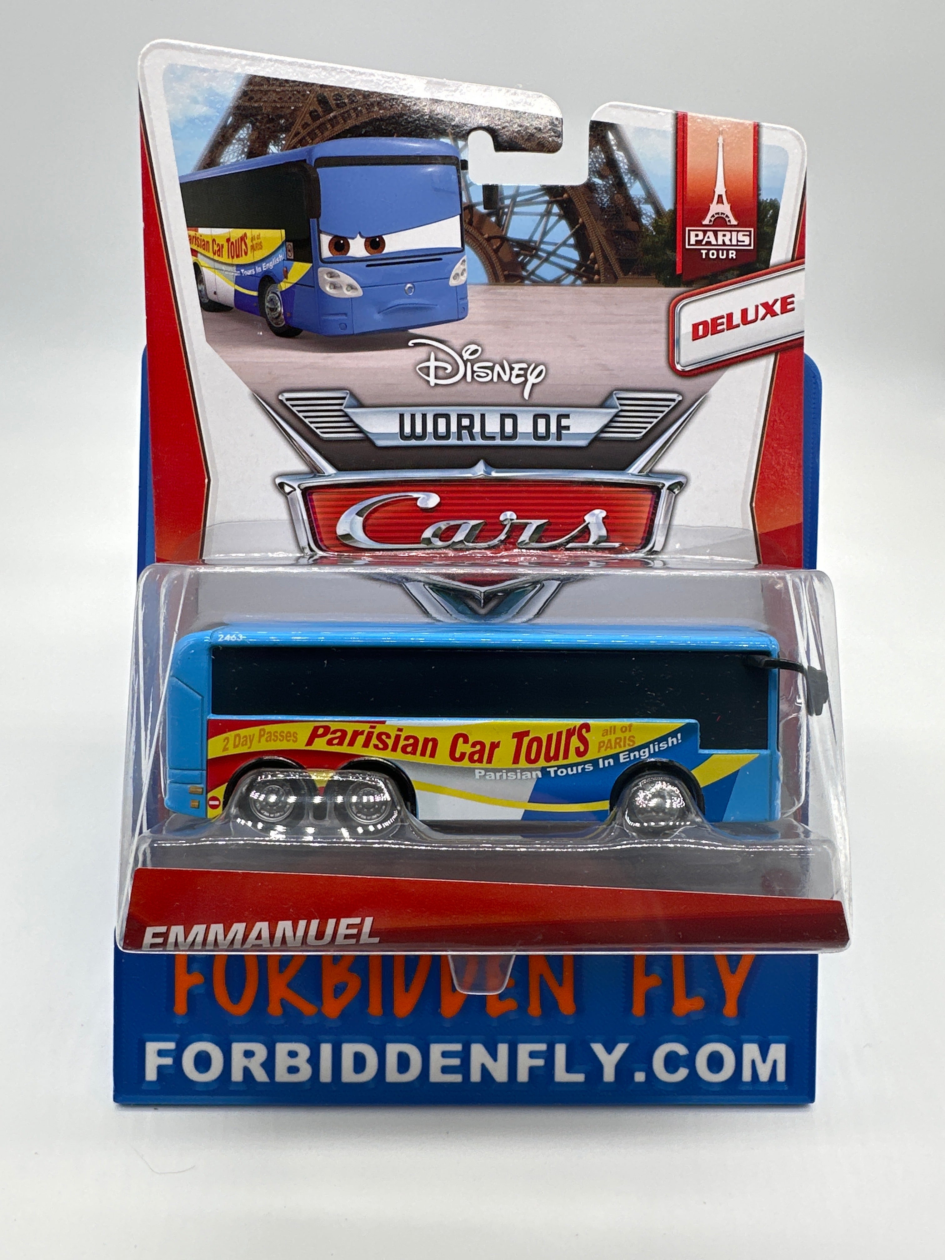 Disney Pixar Cars Movie - World of Cars Paris Tour Series - Deluxe Emm ...