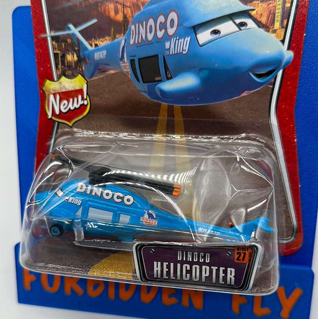 Disney Pixar Cars Movie - World of Cars Series - Dinoco Helicopter ...