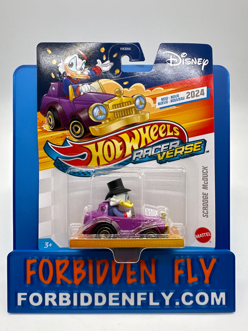 Hot Wheels - 2024 Racer Verse - Disney - Scrooge McDuck – Forbidden Fly