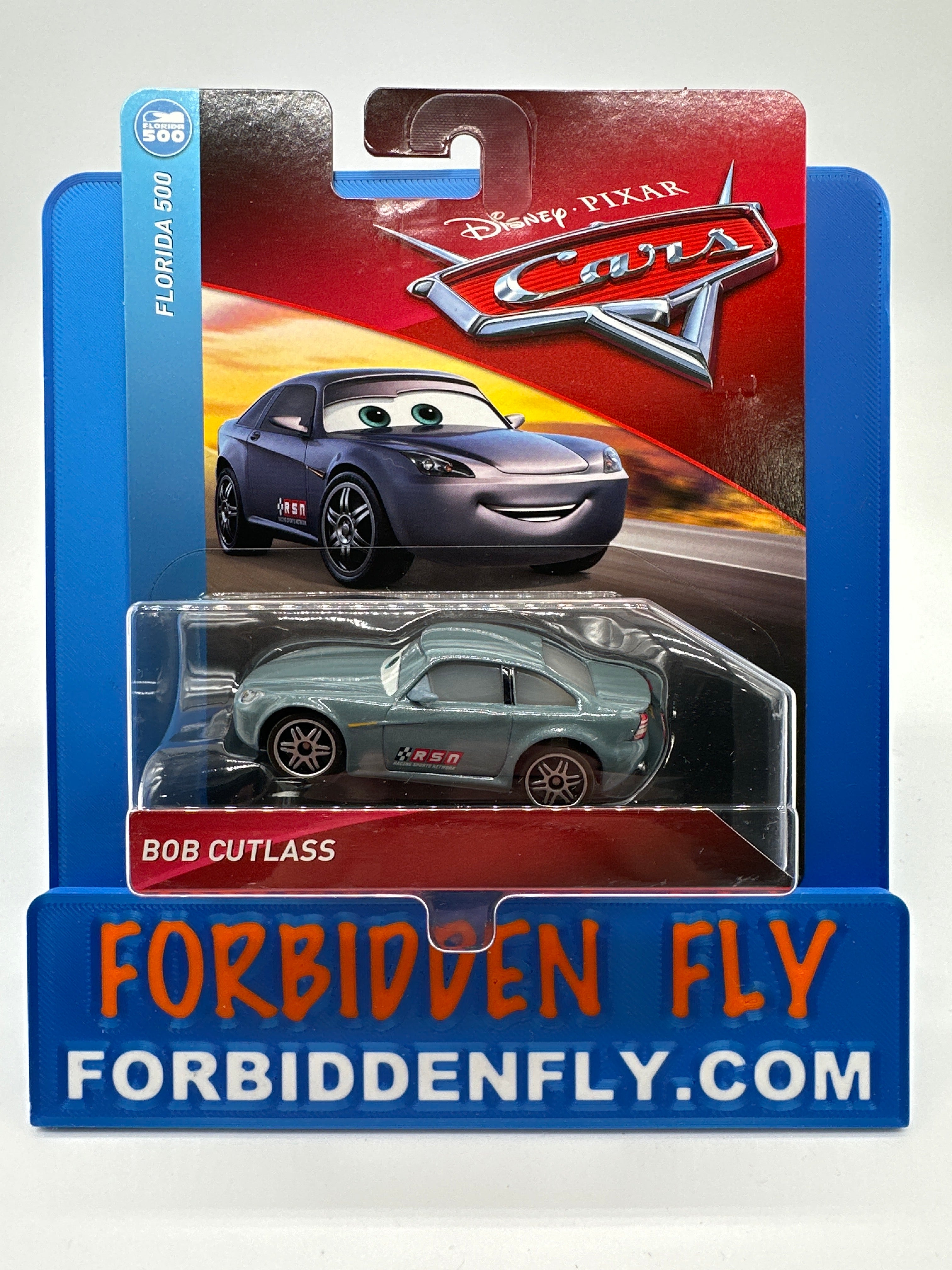 Disney Pixar Cars Movie - Florida 500 Series - Bob Cutlass – Forbidden Fly