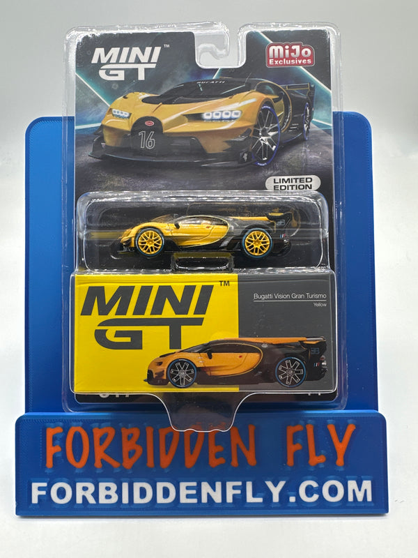 Mini GT #317 - Bugatti Vision Gran Turismo - Yellow - Chase Version ...