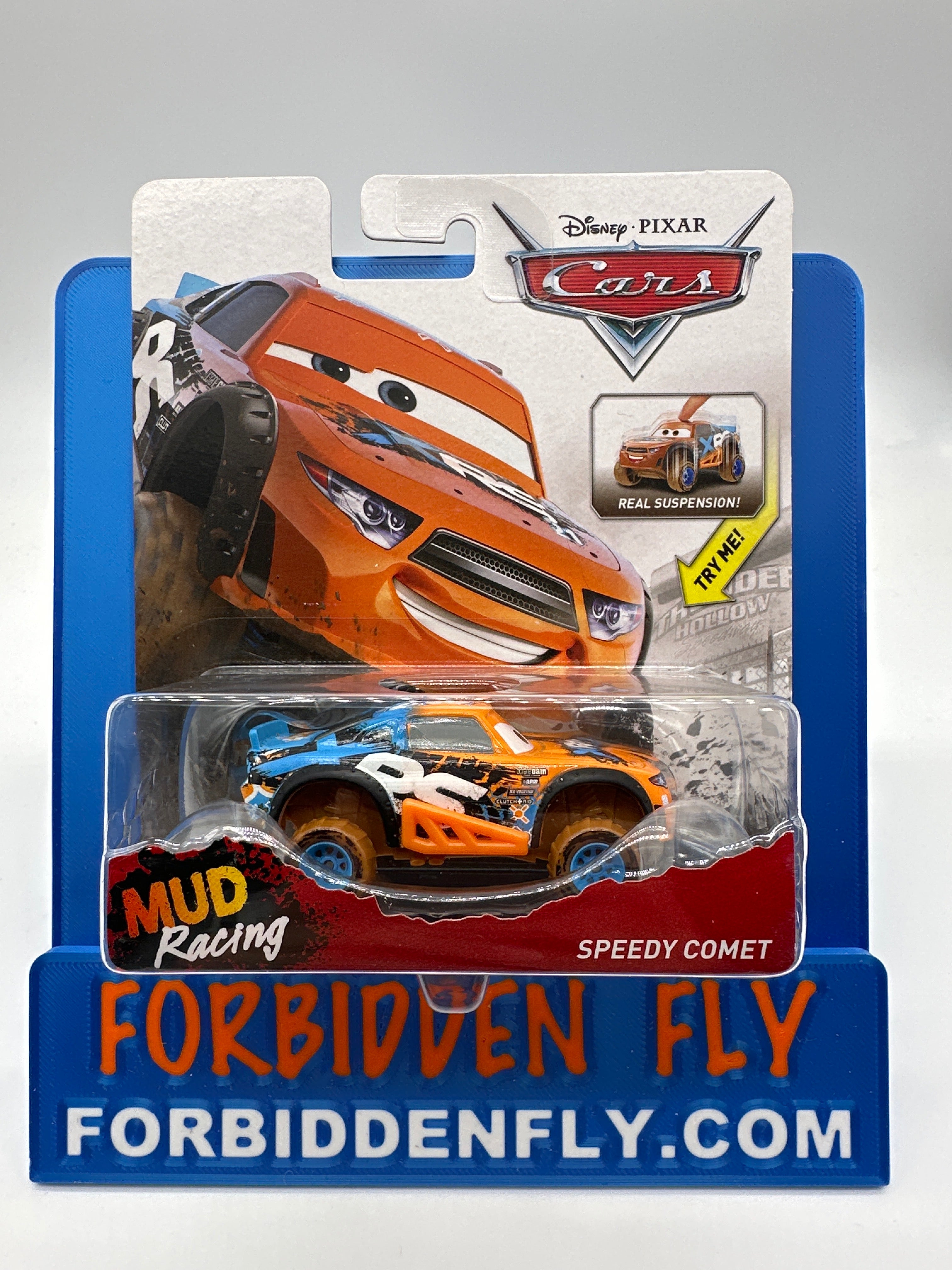 Disney Pixar Cars Movie - Mud Racing Series - Speedy Comet – Forbidden Fly