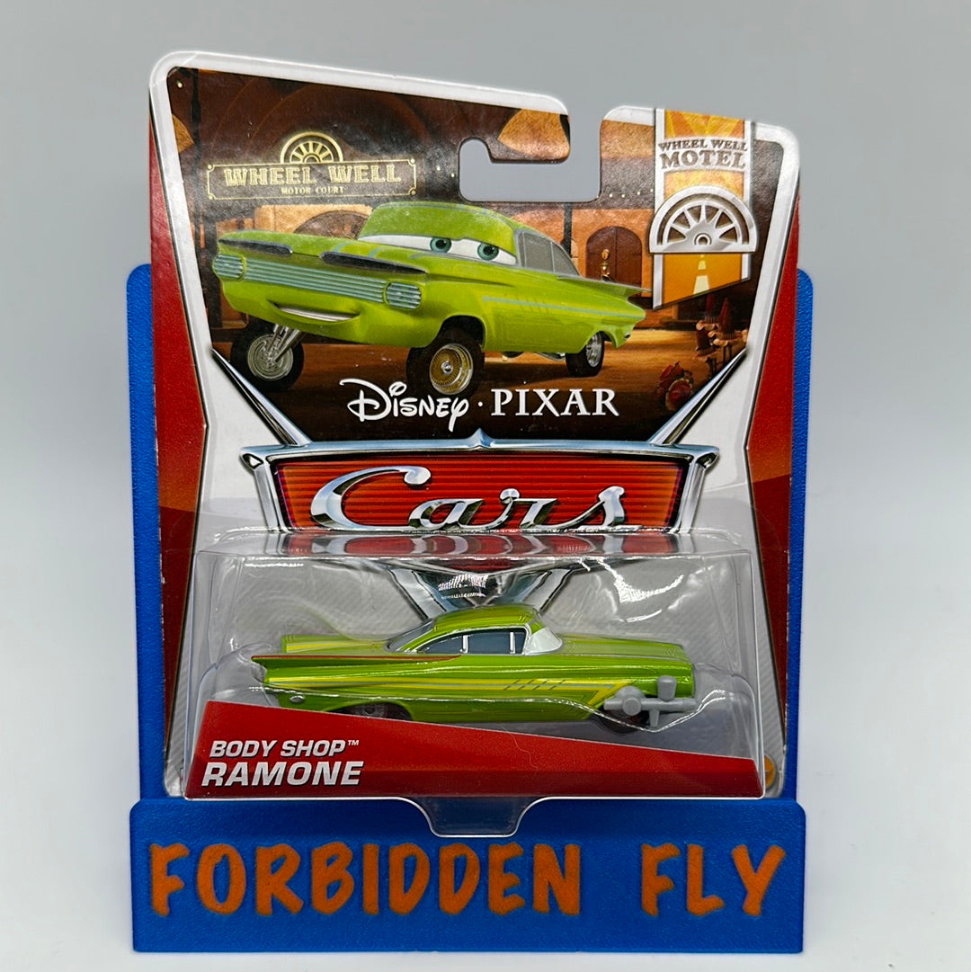 Disney Pixar Cars Movie - Wheel Well Motel Series - Body Shop Ramone ...