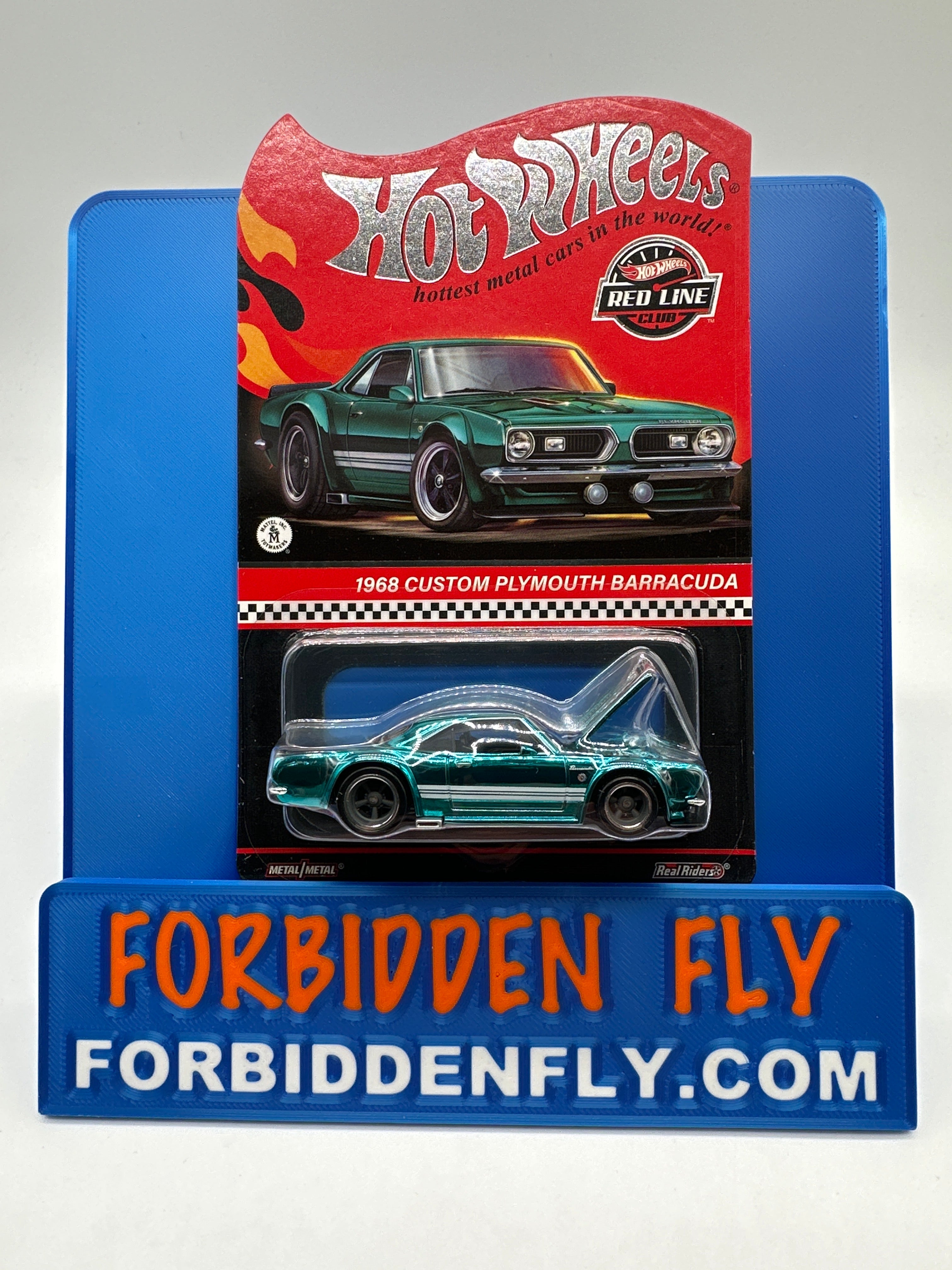 Hot Wheels RLC Red Line Club - 2024 Release - 1968 Custom Plymouth Bar ...