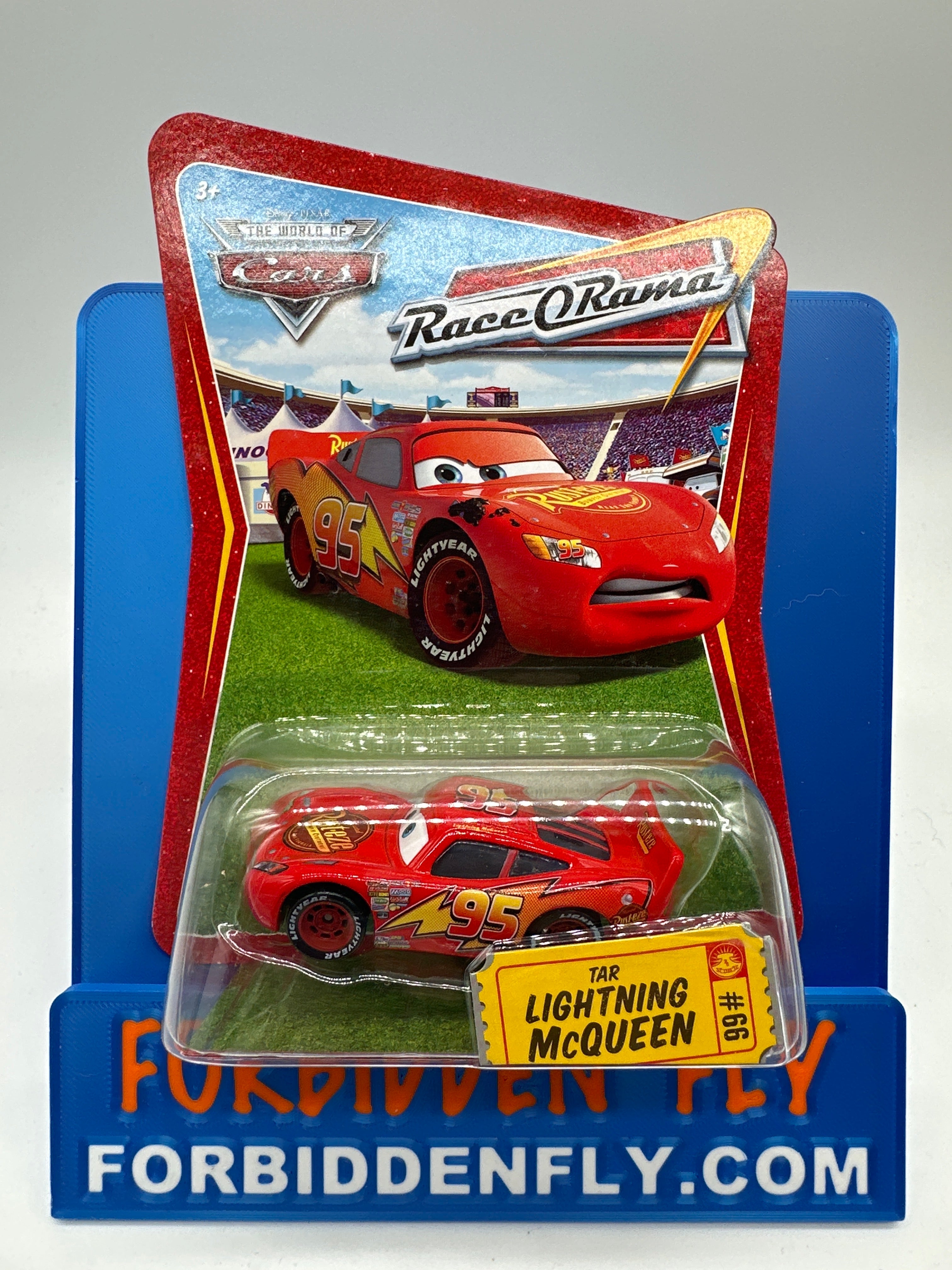 Disney Pixar Cars Movie - Race O Rama - Tar Lightning McQueen ...