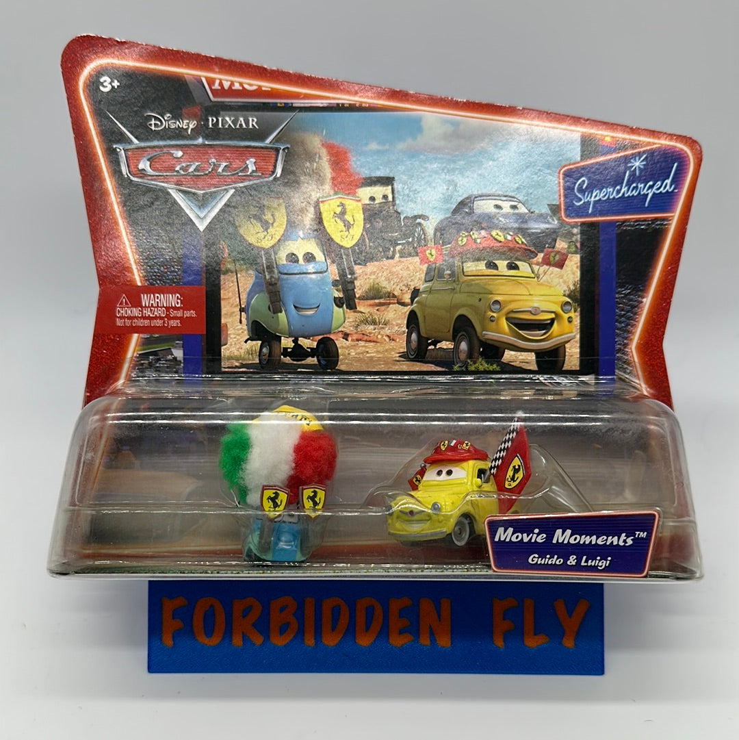 Disney Pixar Cars Movie - Supercharged Two Pack - Movie Moments Guido ...