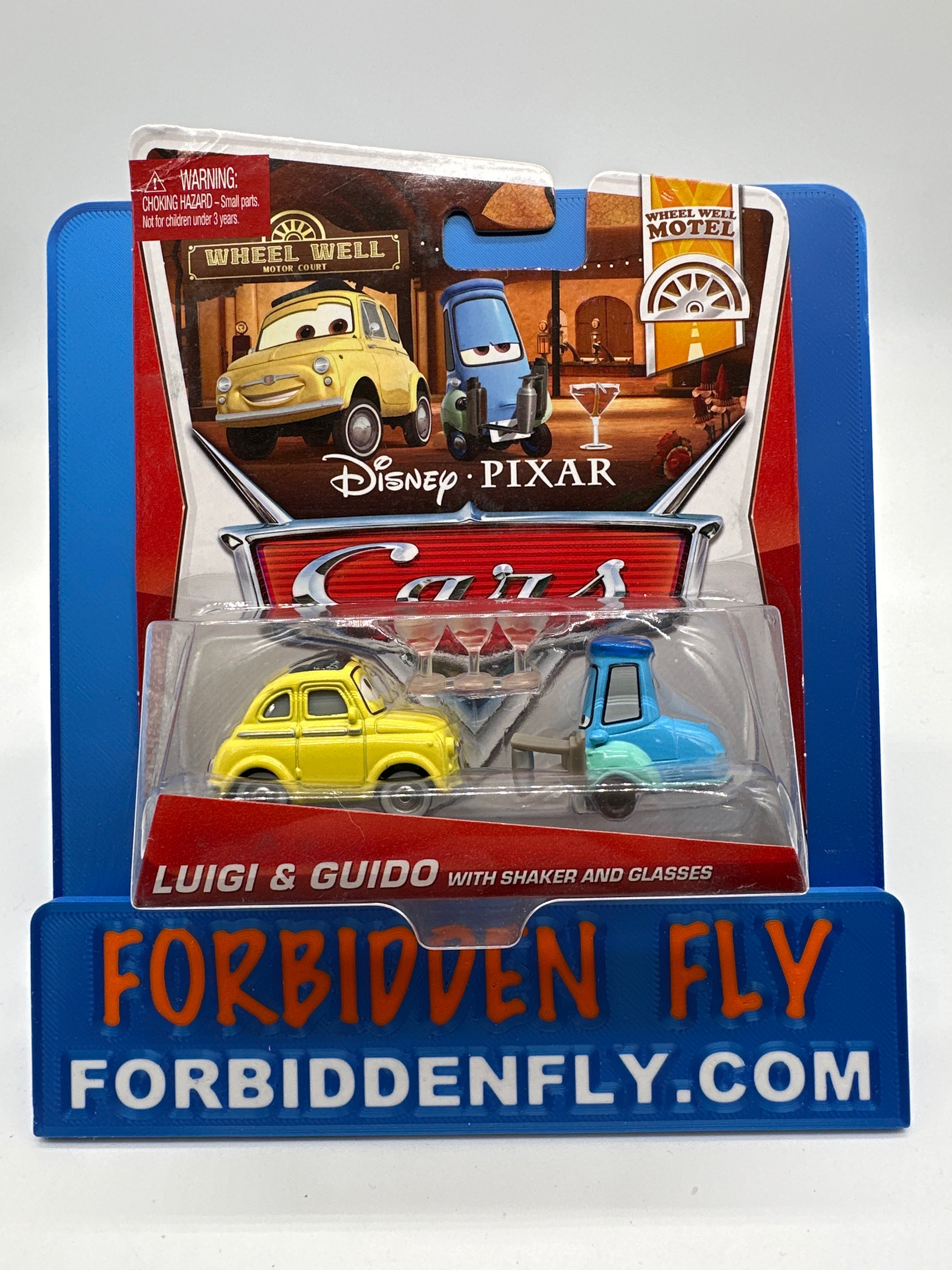 Disney Pixar Cars Movie - Wheel Well Motel Series - Luigi and Guido wi ...