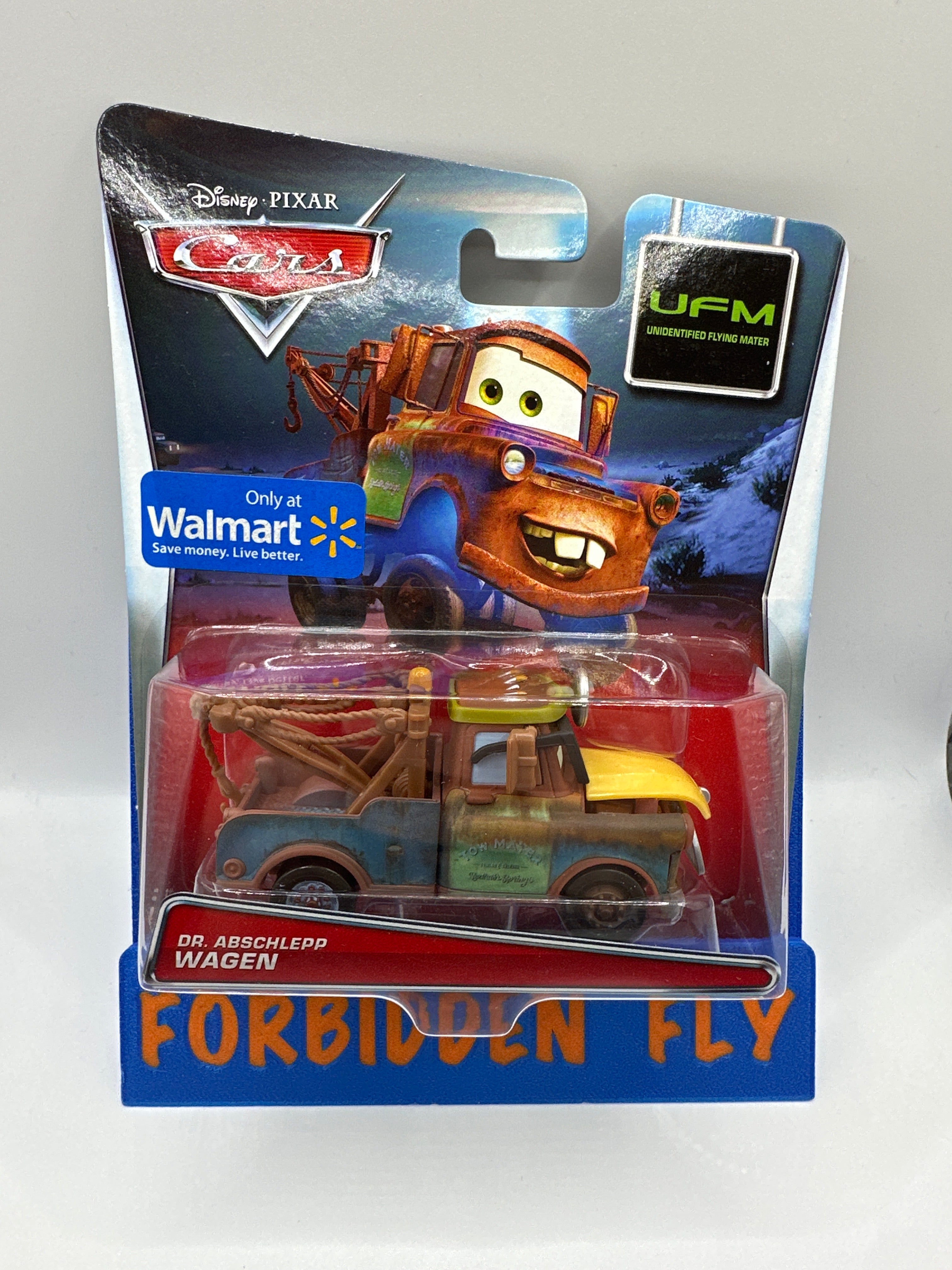 Disney Pixar Cars Movie - UFM Unidentified Flying Mater Walmart Exclus ...