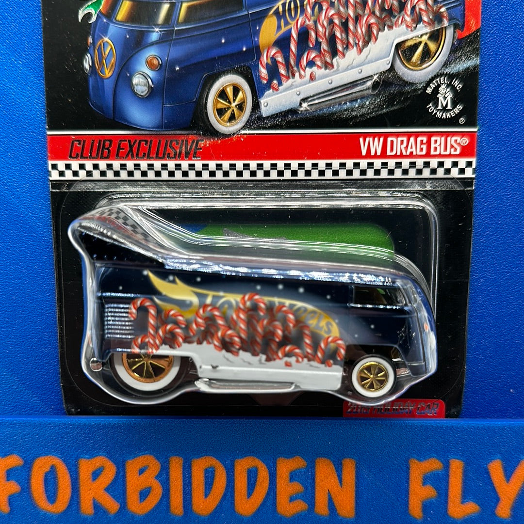Hot Wheels 2019 RLC Red Line Club - Holiday Club Car VW Drag Bus ...