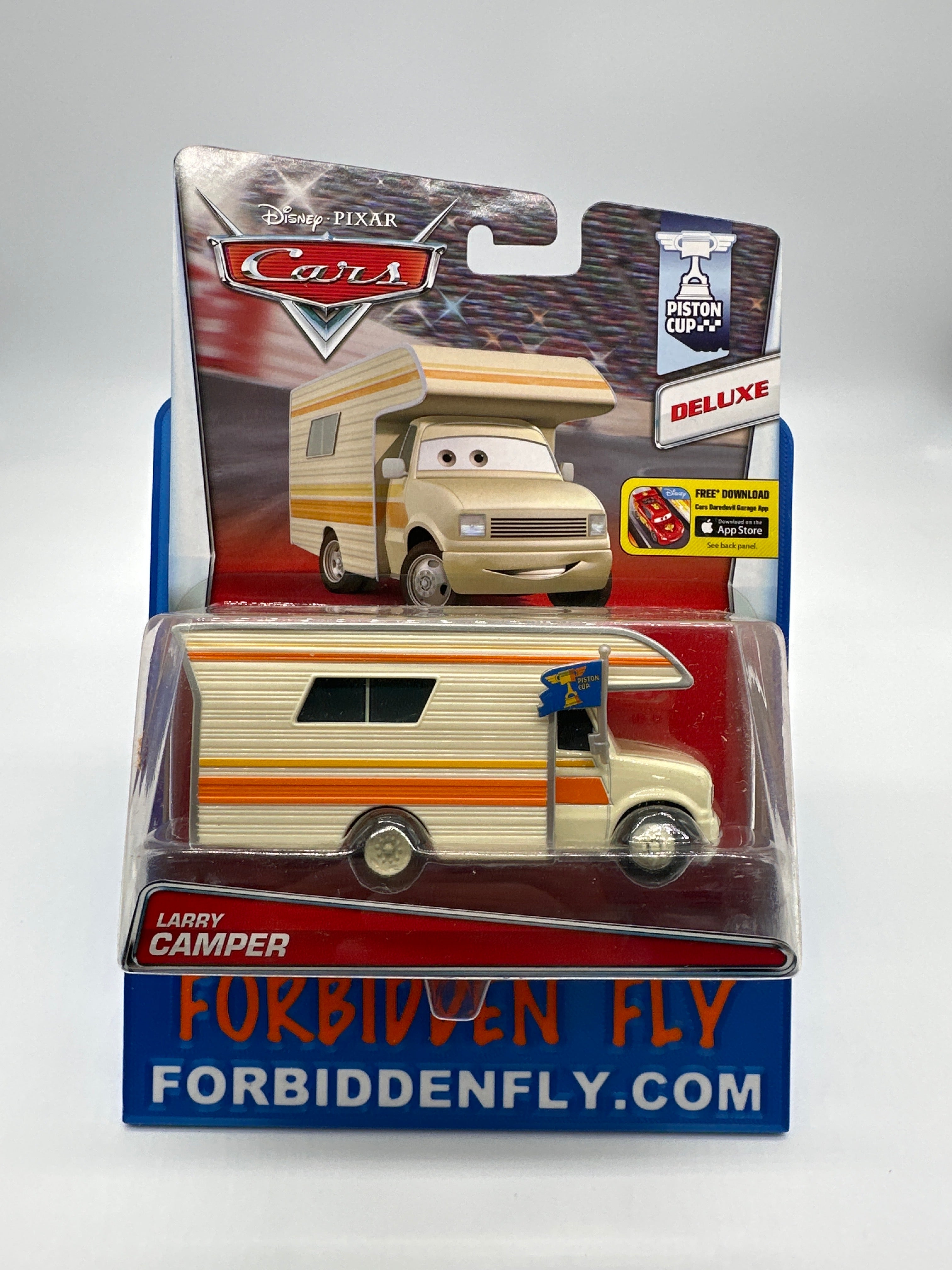 Disney Pixar Cars Movie - Piston Cup Series Deluxe Size - Larry Camper ...