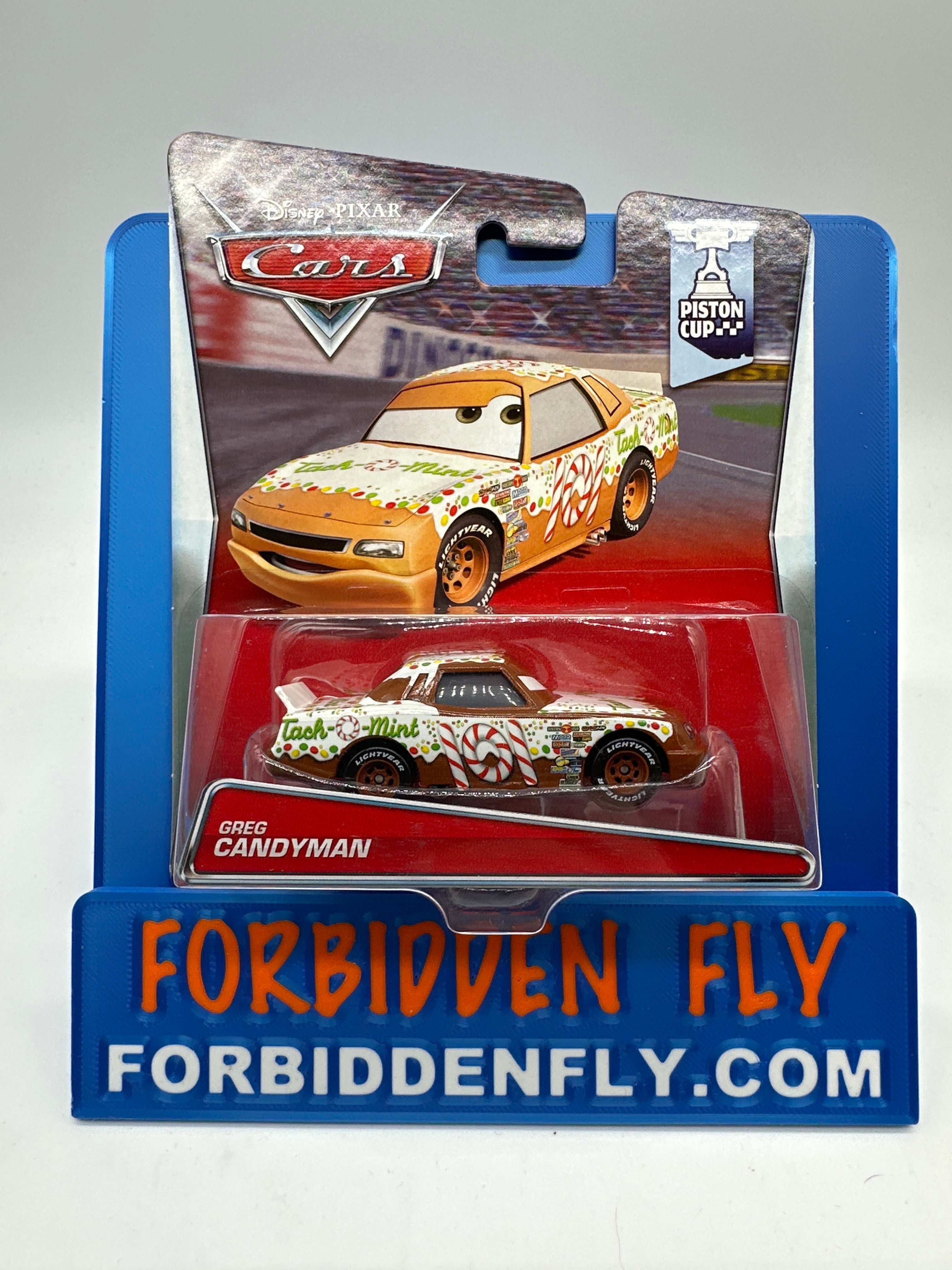 Disney Pixar Cars Movie - Piston Cup Series - Greg Candyman (#101 Tach ...
