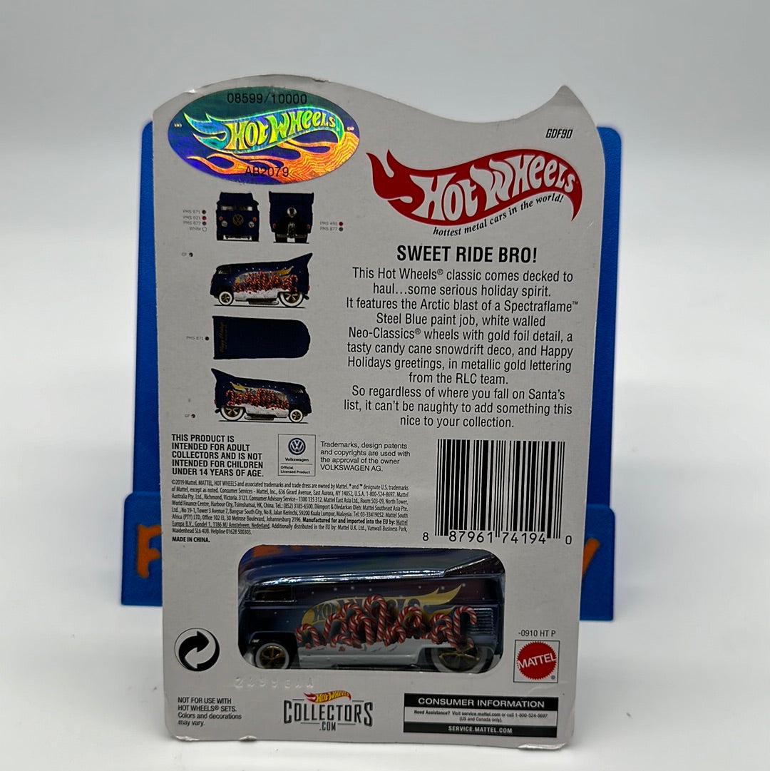 Hot Wheels 2019 RLC Red Line Club - Holiday Club Car VW Drag Bus ...