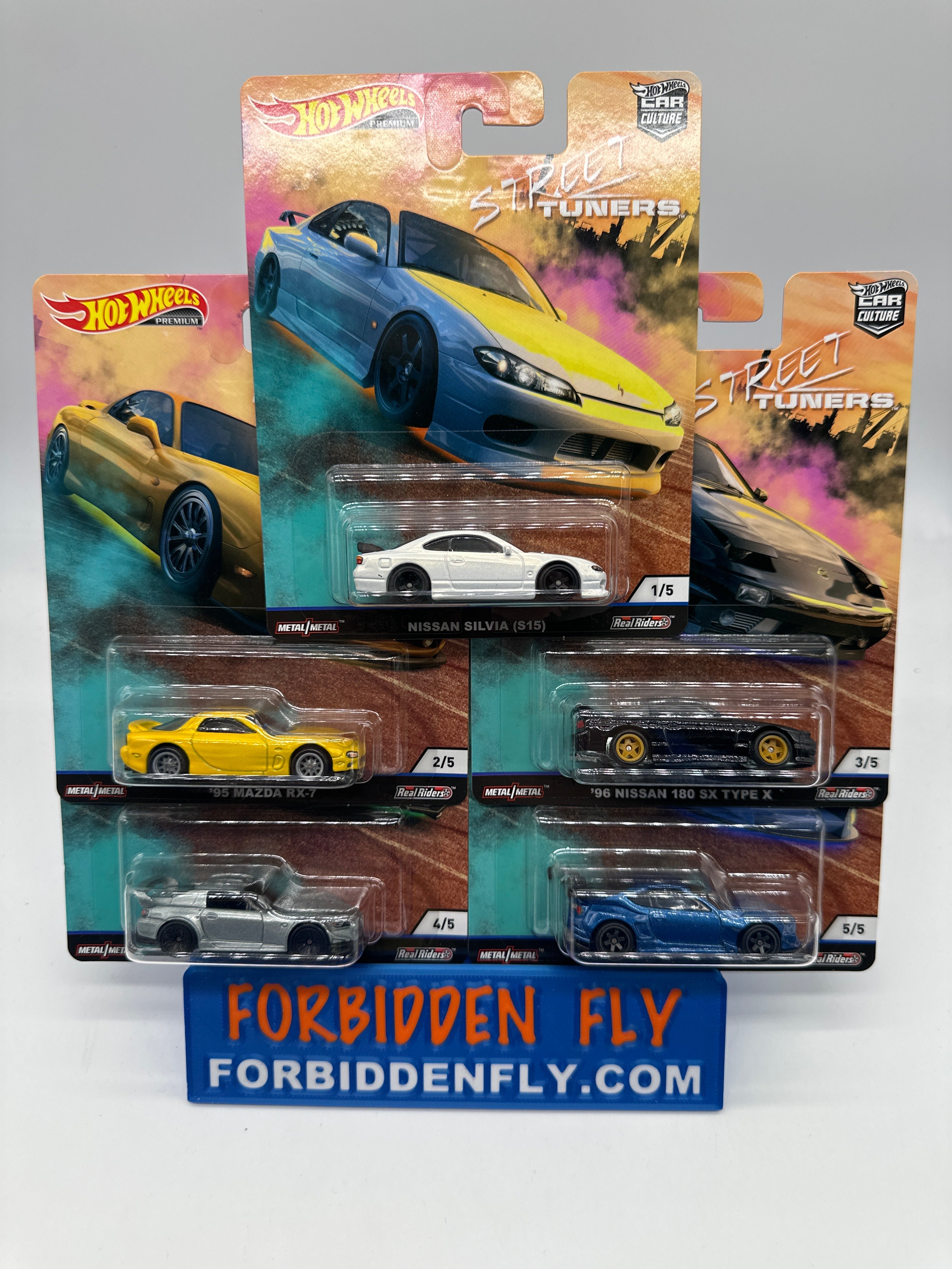 Hot Wheels Car Culture - Street Tuners Premium Set of 5 – Forbidden Fly