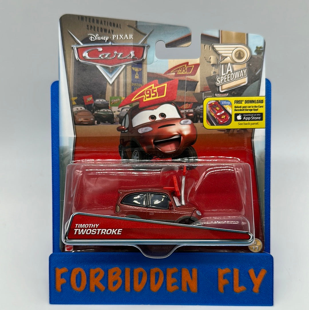 Disney Pixar Cars Movie - LA Speedway Series - Timothy Twostroke ...