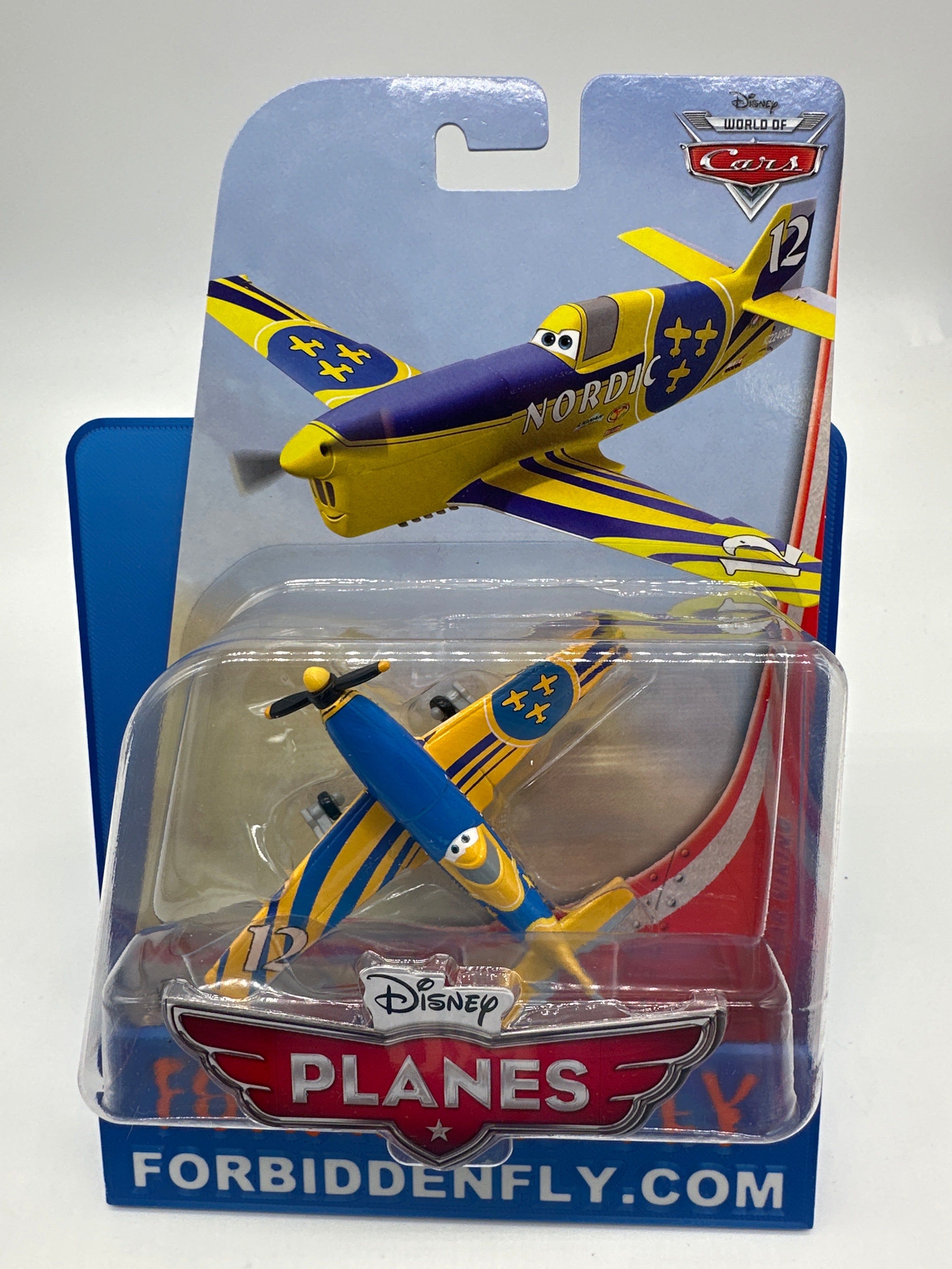 Disney Pixar Planes Movie - World of Cars - Gunnar Viking – Forbidden Fly