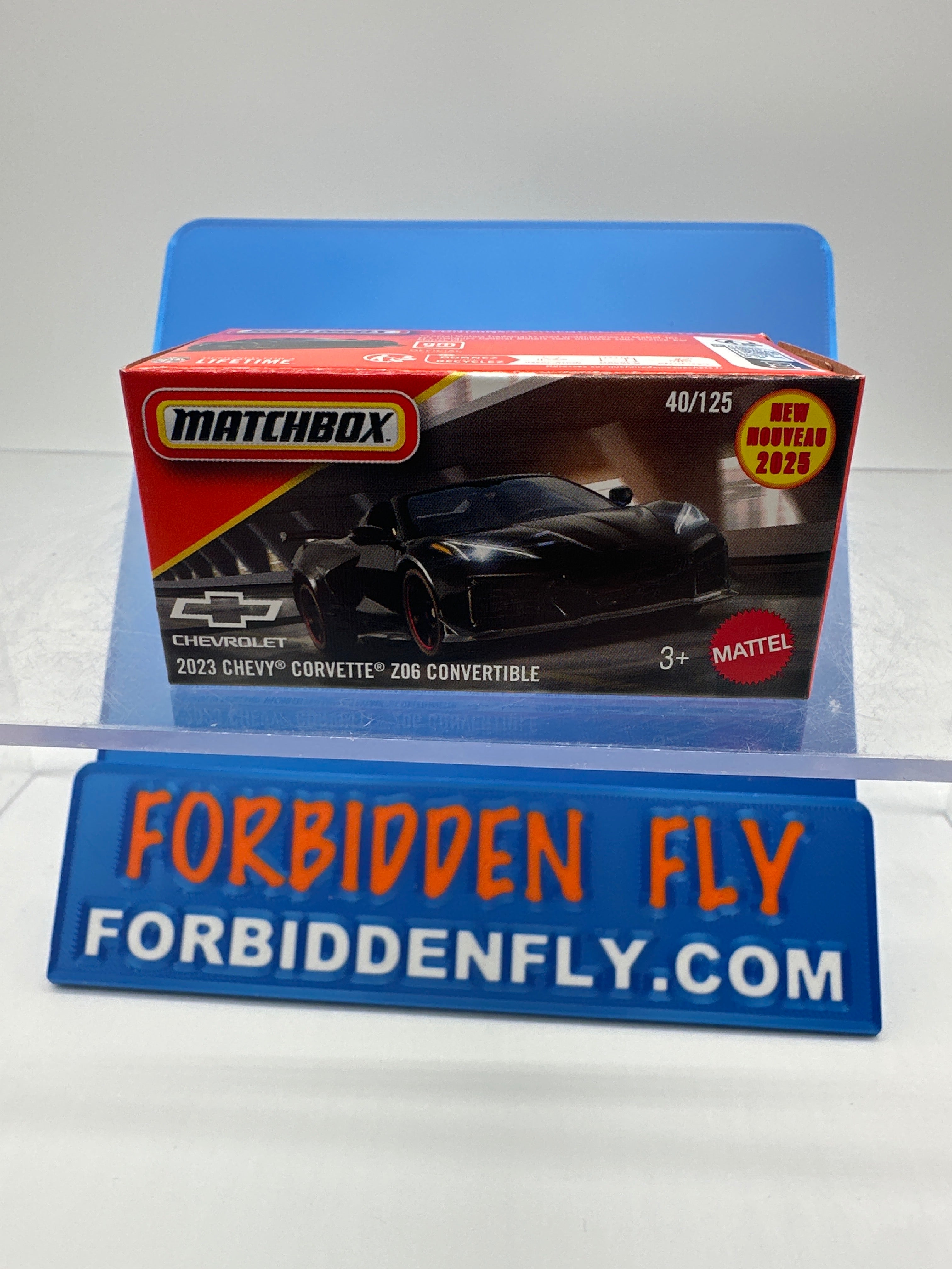 Matchbox Power Grabs 2025 - #40/125 - 2023 Chevy Corvette Z06 Converti ...