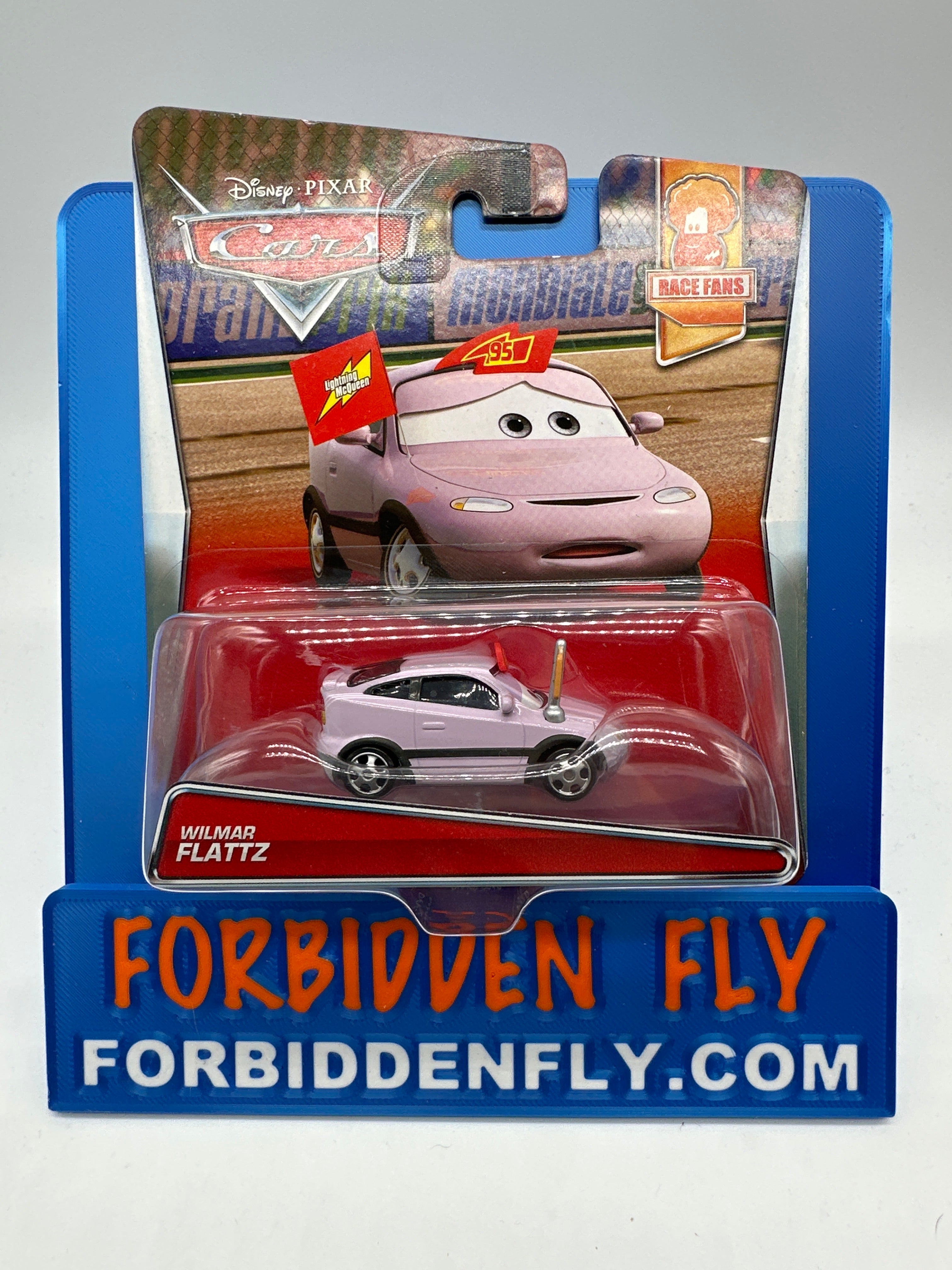 Disney Pixar Cars Movie - Race Fans Series - Wilmar Flattz – Forbidden Fly