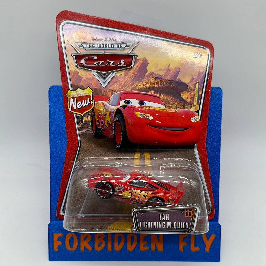 Disney Pixar Cars Movie - World of Cars - Tar Lightning McQueen ...
