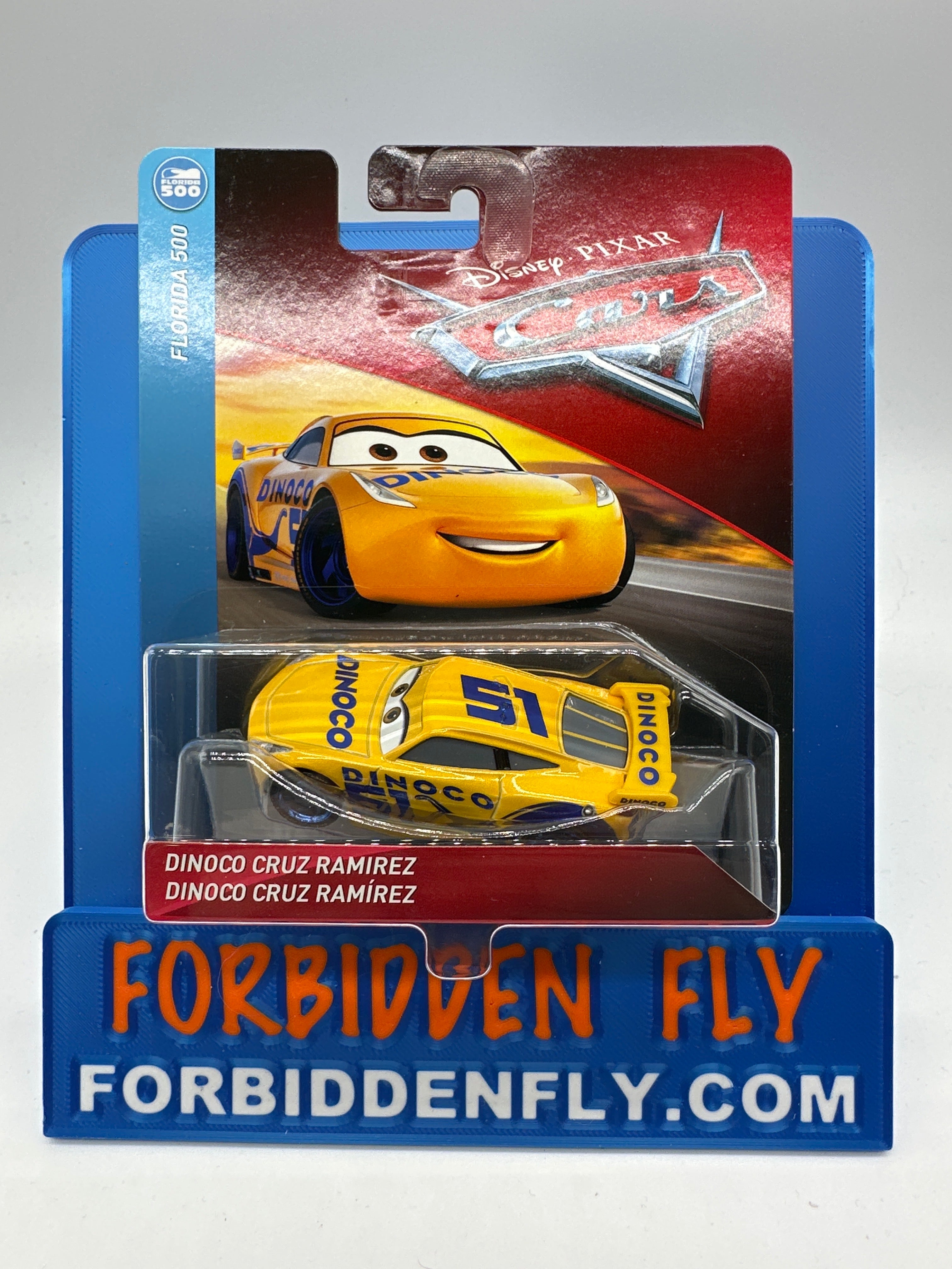 Disney Pixar Cars Movie - Florida 500 Series - Dinoco Cruz Ramirez #51 ...