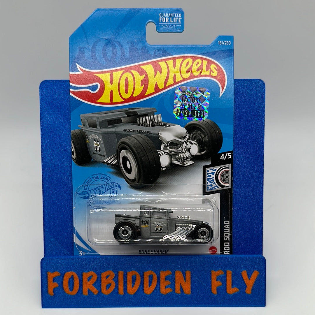 Hot Wheels Mainline - Factory Stickered 2021 - Gray Moon Eyes Bone Sha ...