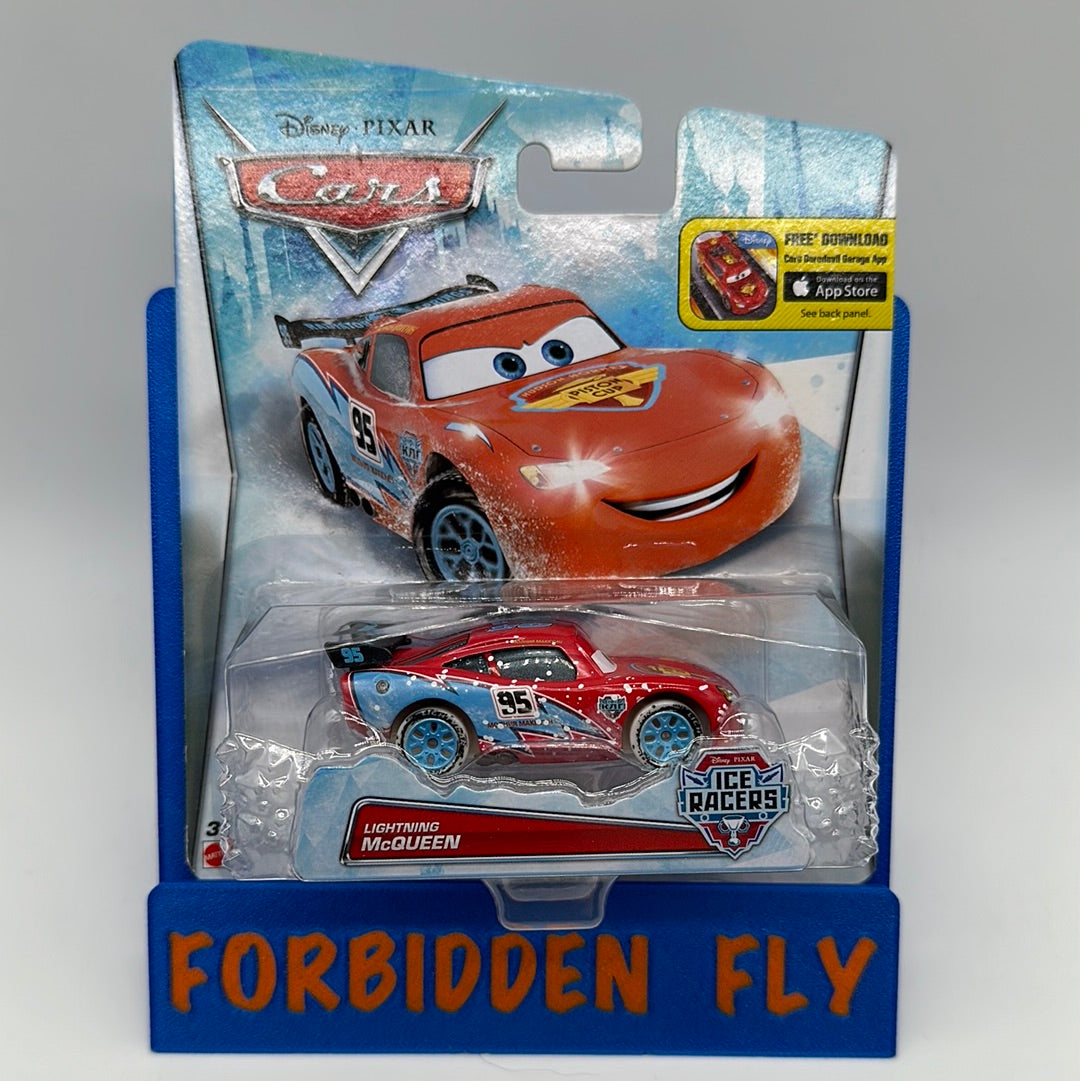 Disney Pixar Cars Movie - 2015 Ice Racers Series - Lightning McQueen ...