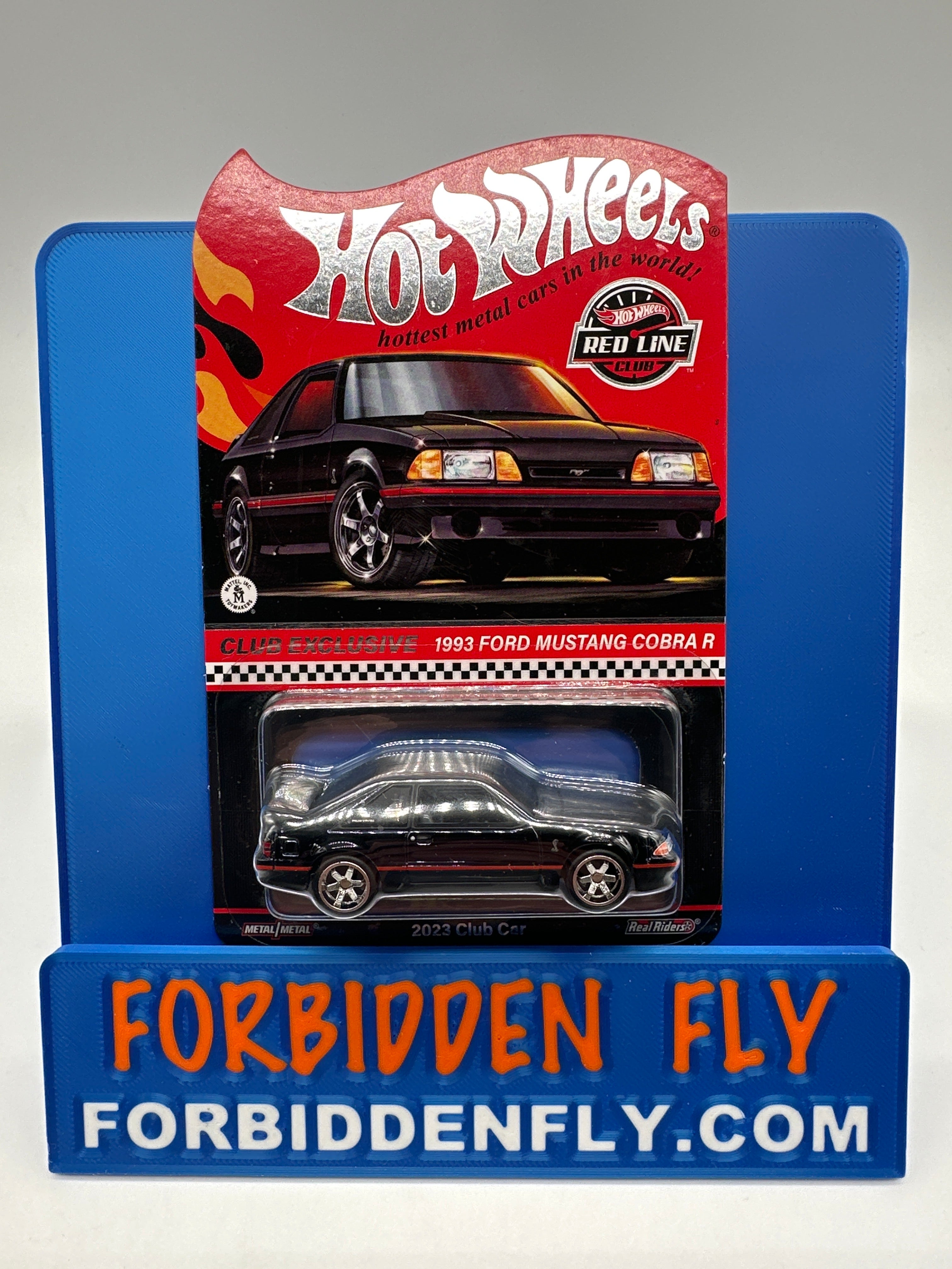 Hot Wheels RLC Red Line Club - 2023 Release - Black 1993 Ford Foxbody ...