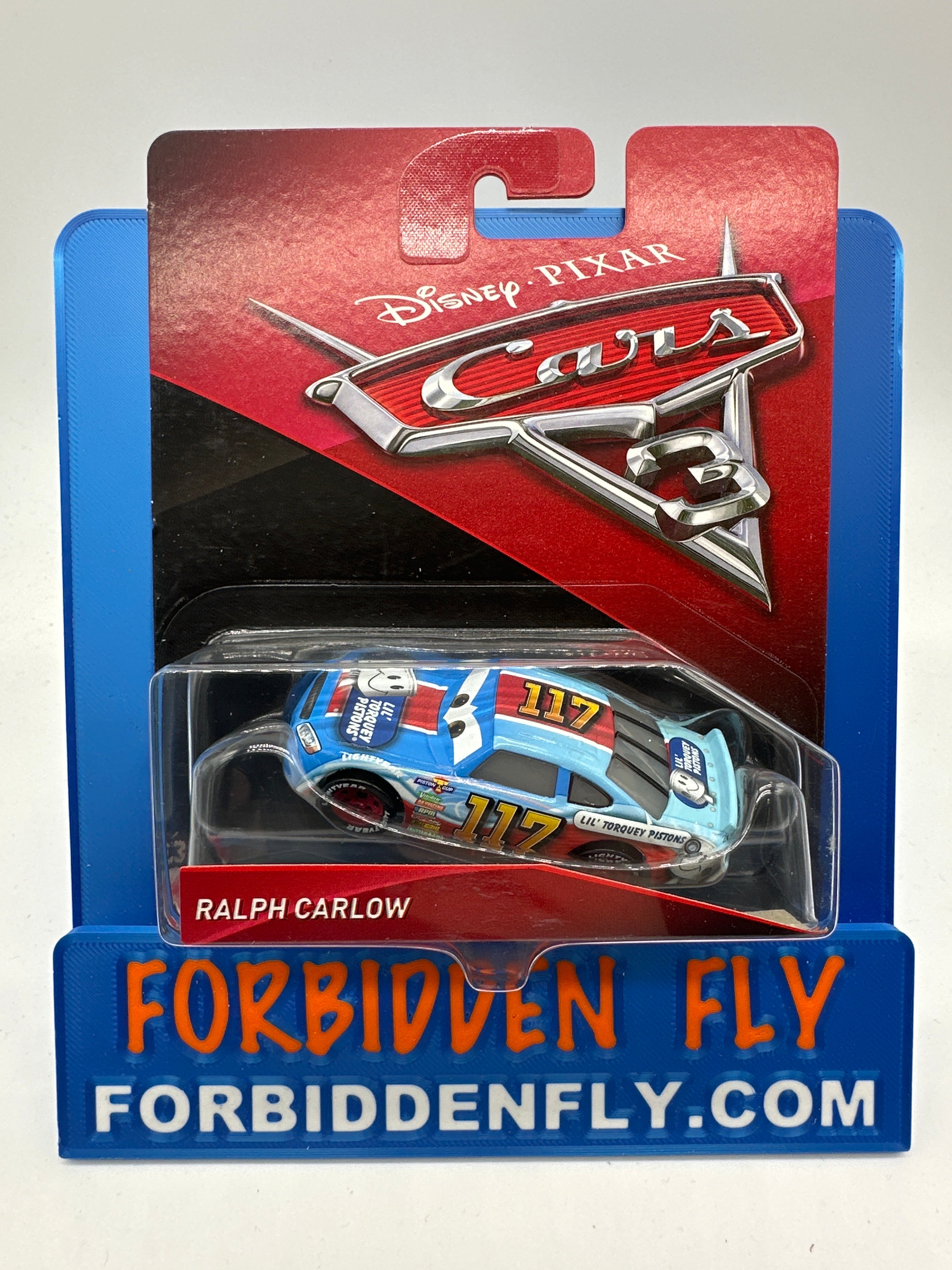 Disney Pixar Cars Movie - Cars 3 - Ralph Carlow Piston Cup Racer #117 ...
