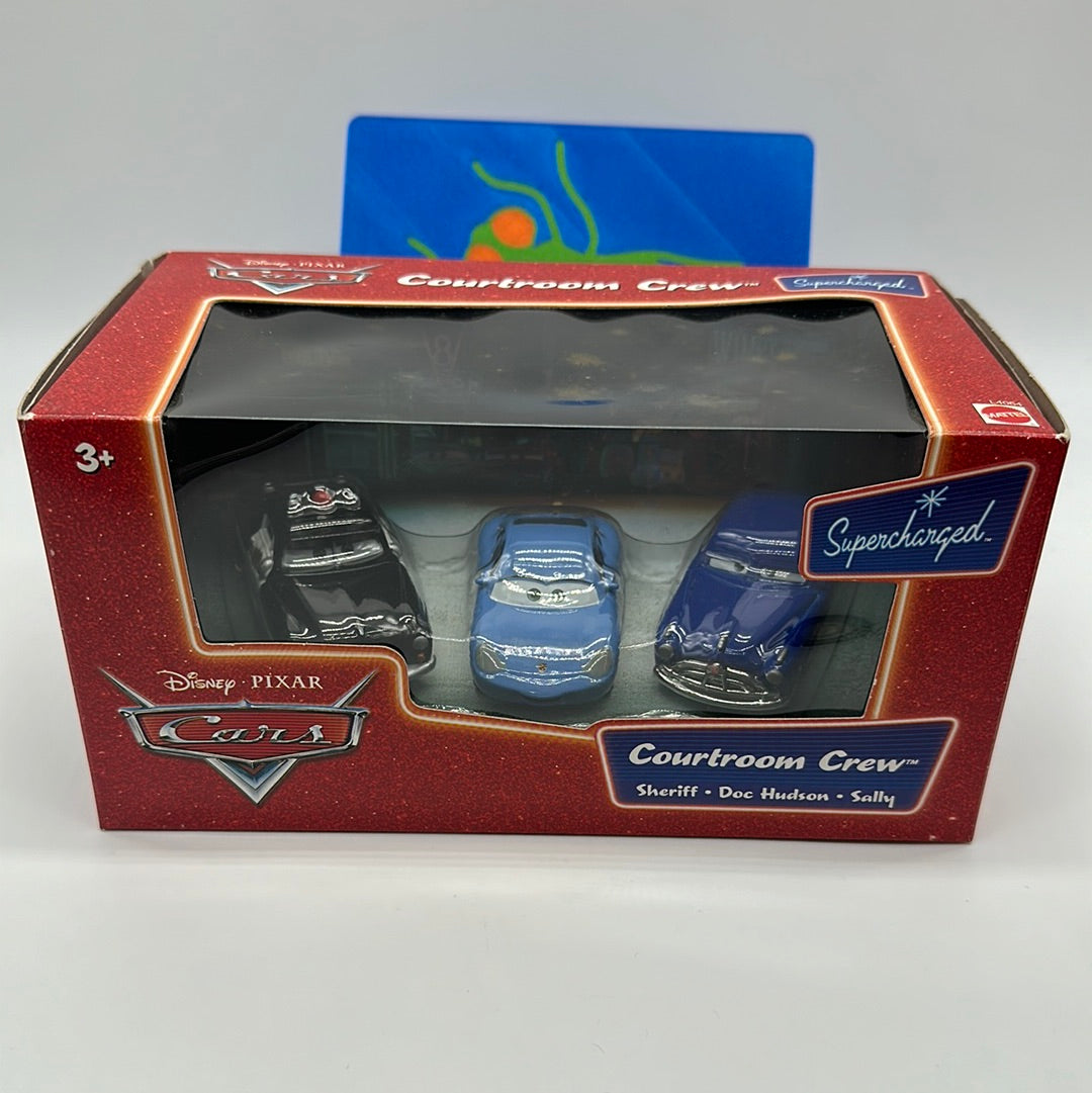 Disney Pixar Cars Movie - Supercharged Series - Courtroom Crew Set (Sh ...