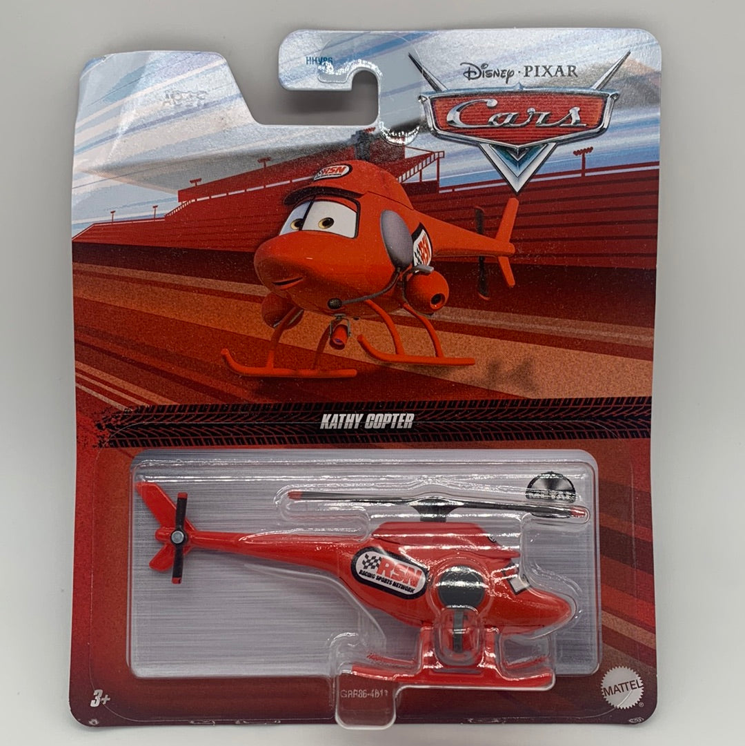 Disney Pixar Cars Movie - Kathy Copter - RSN Network Helicopter ...
