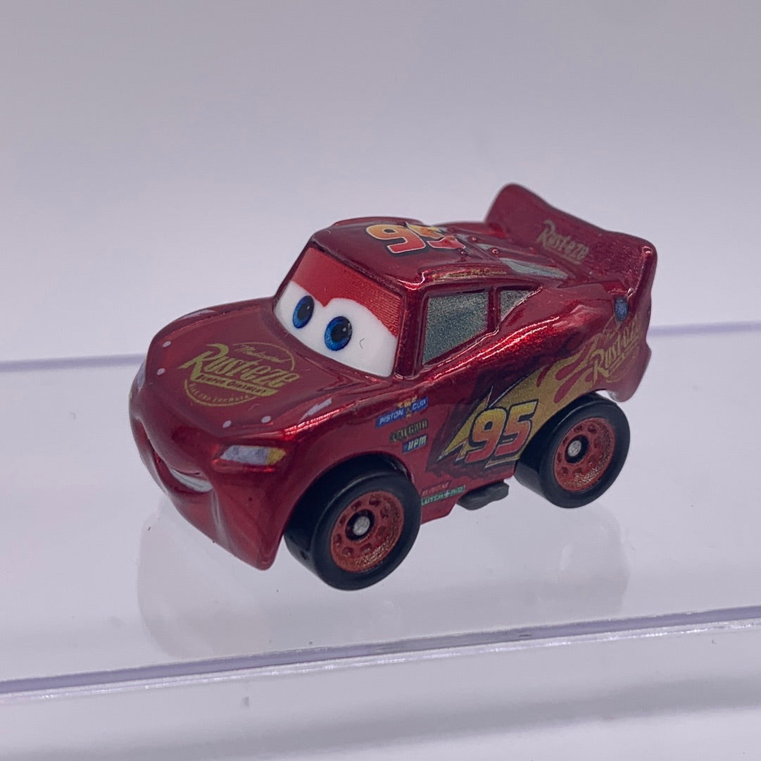 Disney Pixar Cars Movie Metal Mini Racers - Loose Metallic Lightning M ...