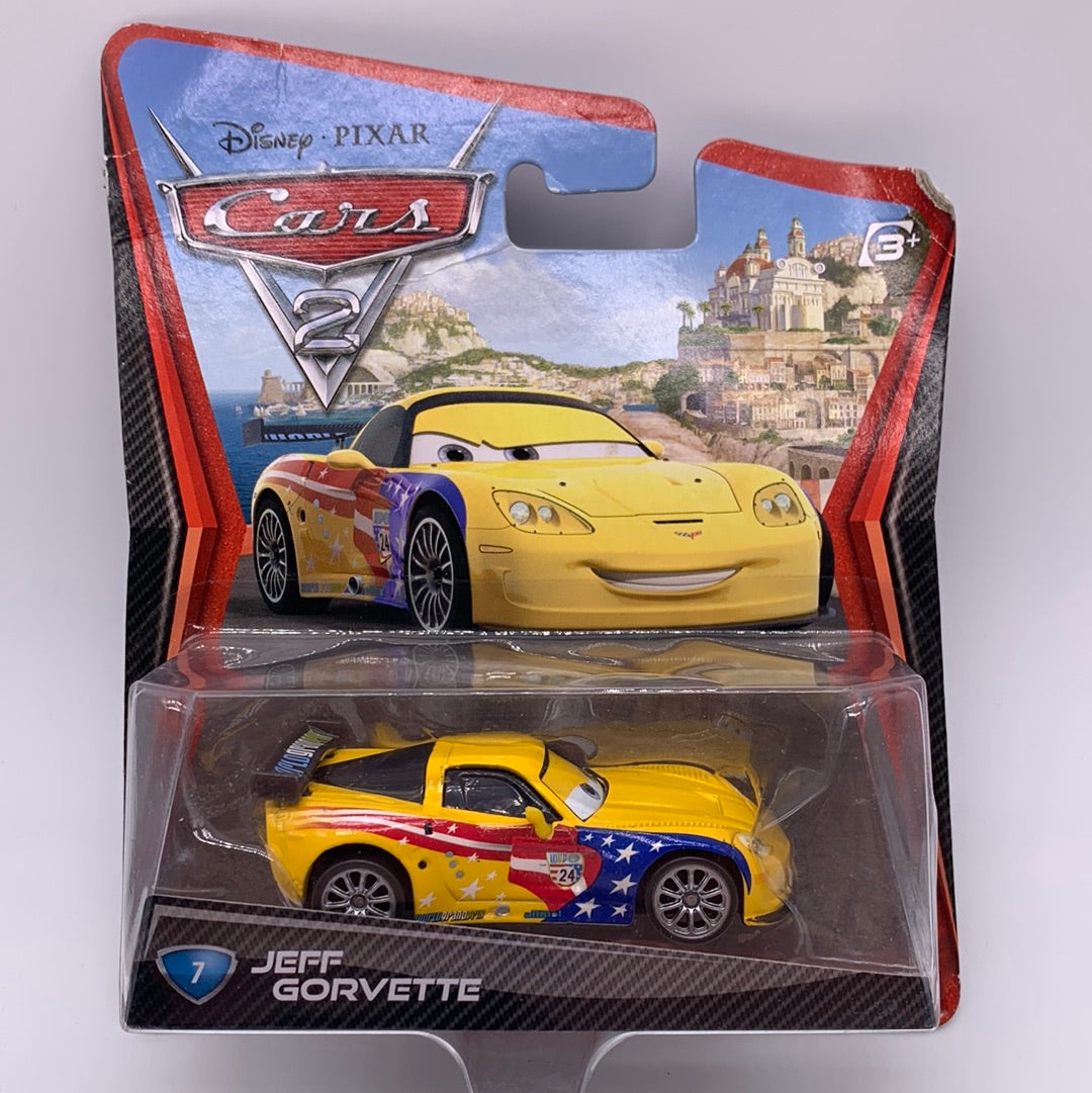Disney Pixar Cars Movie - Cars 2 - Jeff Gorvette – Forbidden Fly